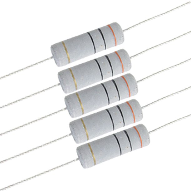 Unique Bargains 5 Watt 30 ohm 30R Metal Oxide Film Resistor 5W 700V 10 ...