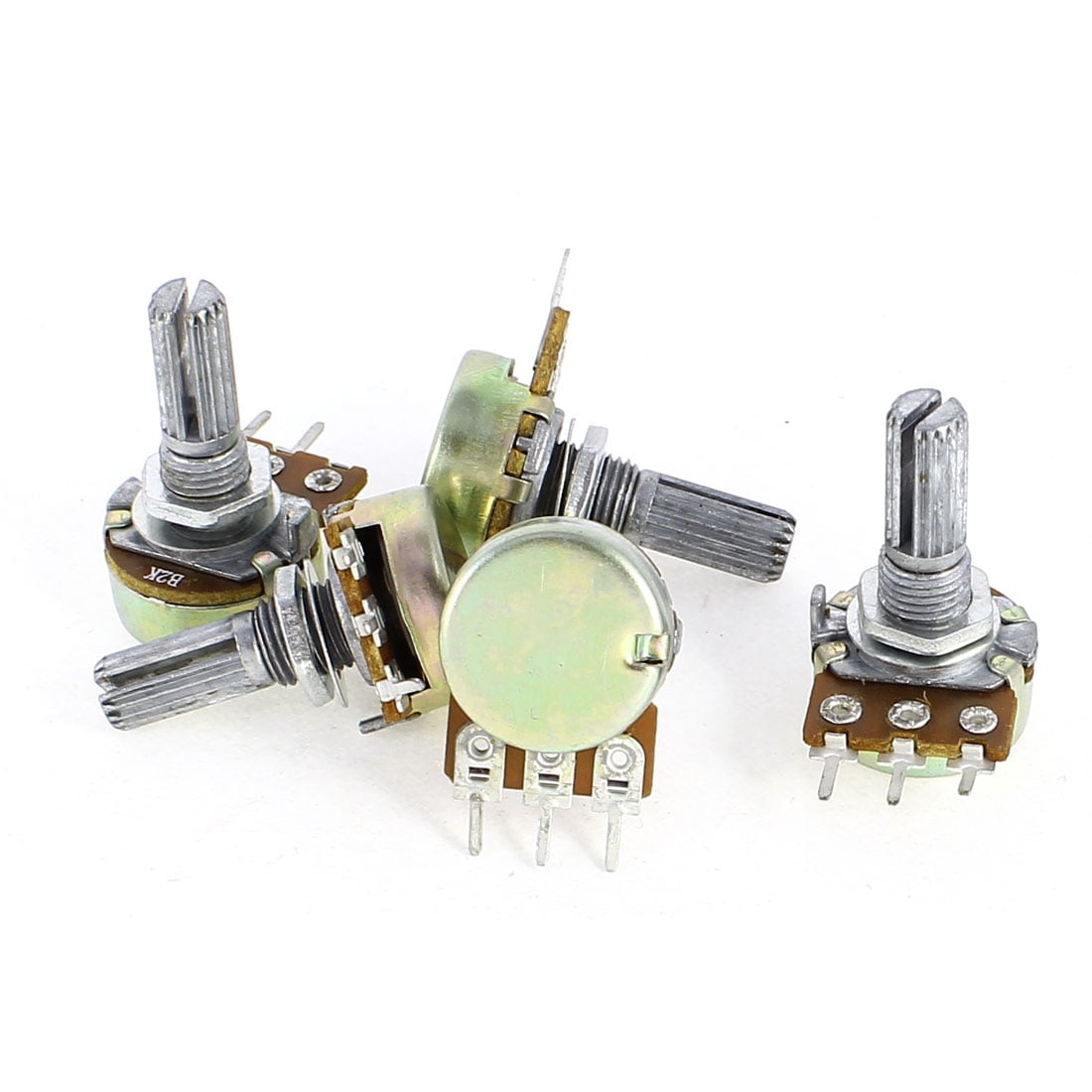 Unique Bargains 5 x Type B 2K Ohm B2K Top Adjustment Single Linear ...