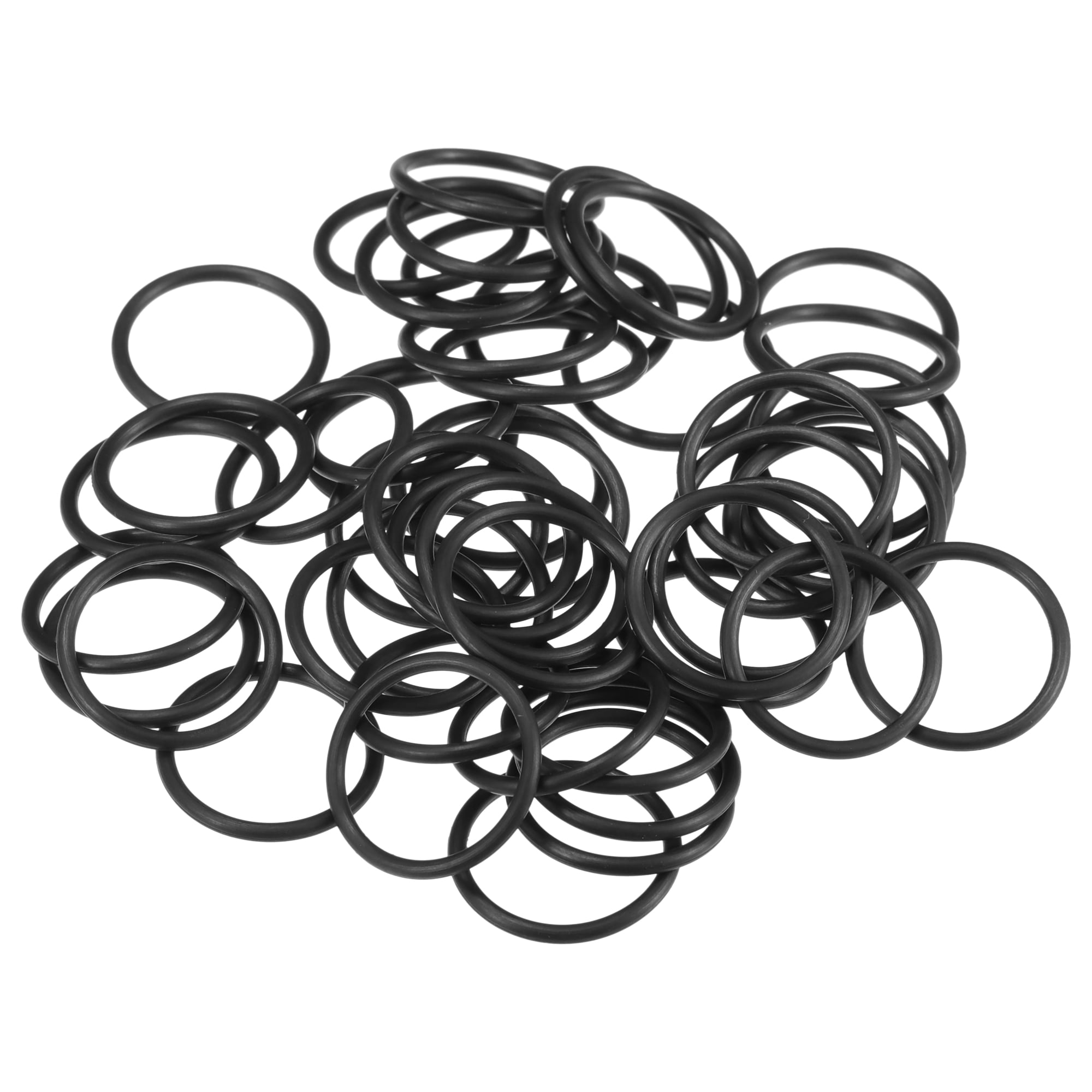 Unique Bargains 50 Pcs 15mm ID x 1.5mm CS Universal Car O Ring Seal ...
