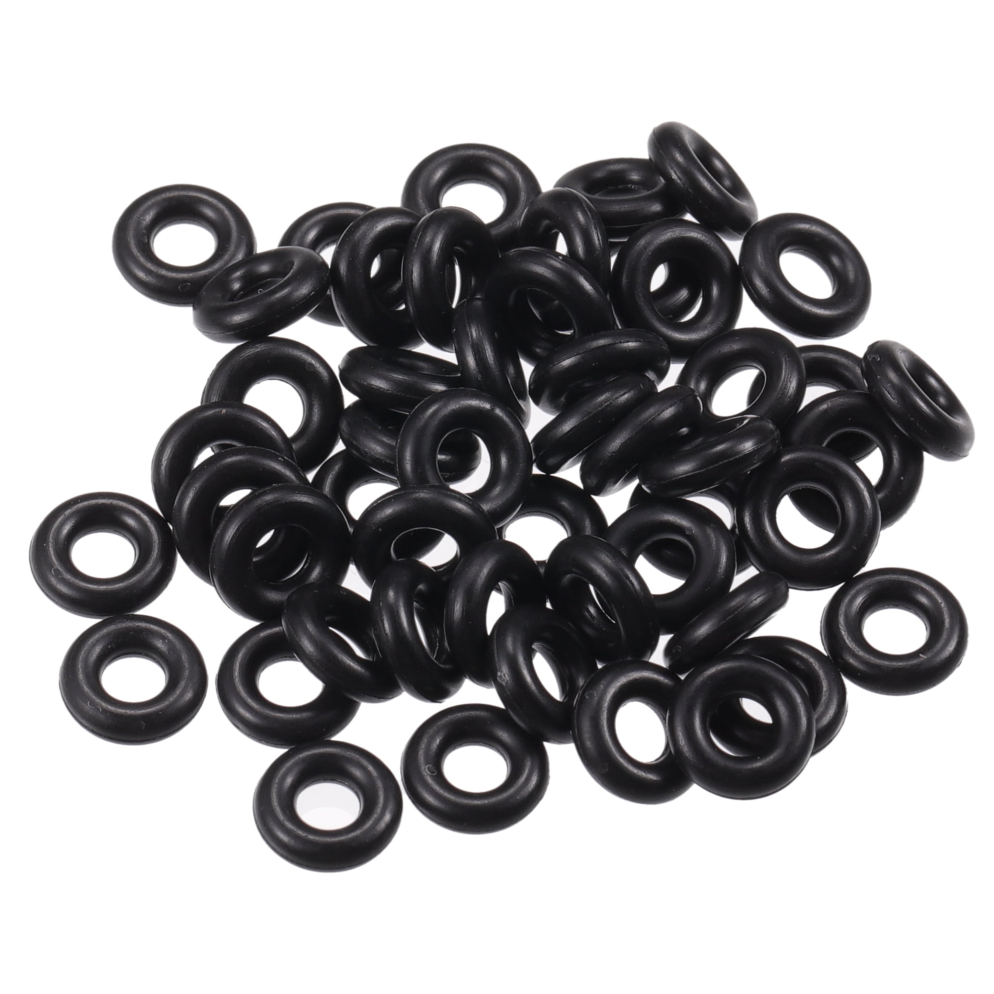 Unique Bargains 50 Pcs 3mm ID x 2mm CS Universal Car O Ring Seal Gasket ...