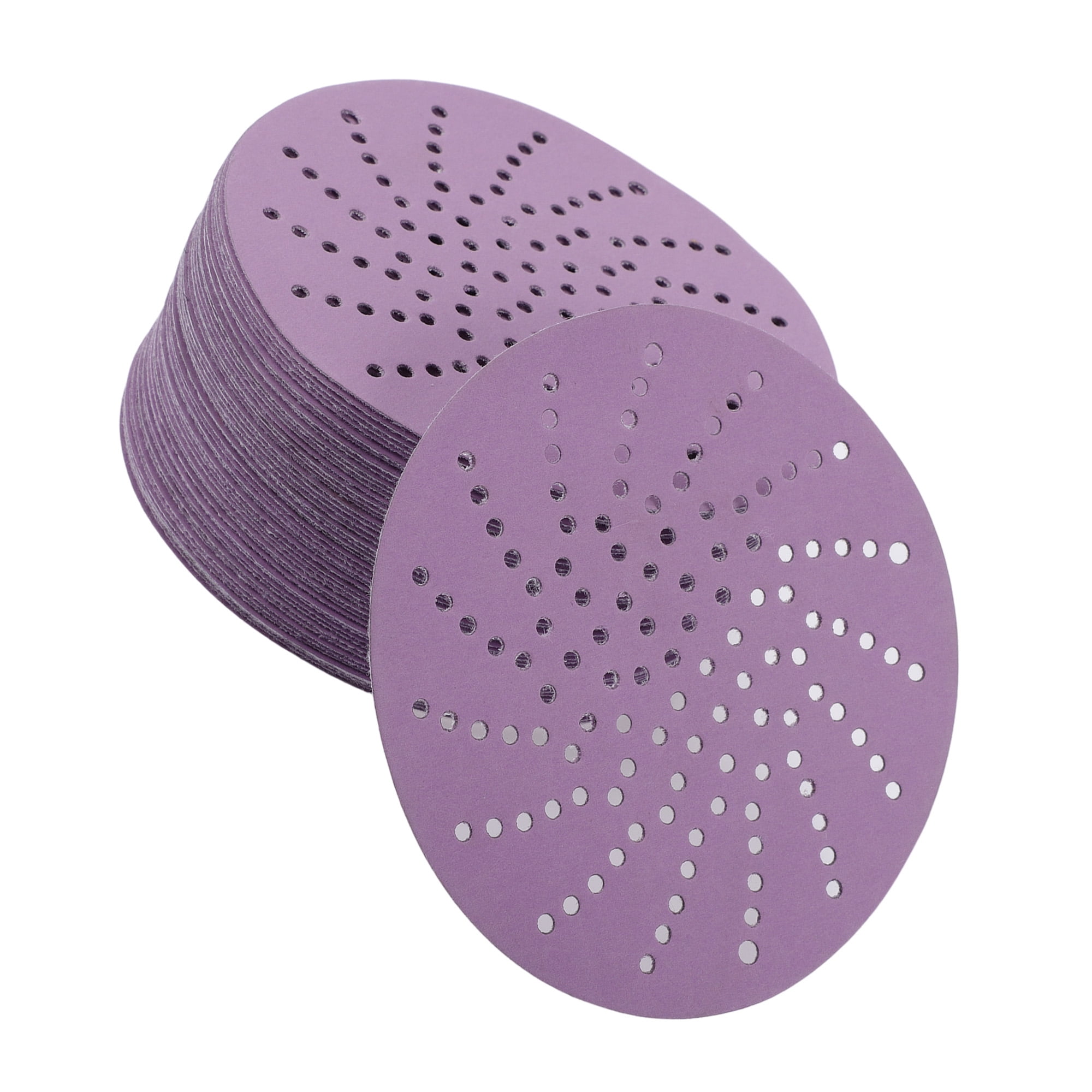 Unique Bargains 50 Pcs 5" 3000 Grit Universal Sanding Discs - Round ...