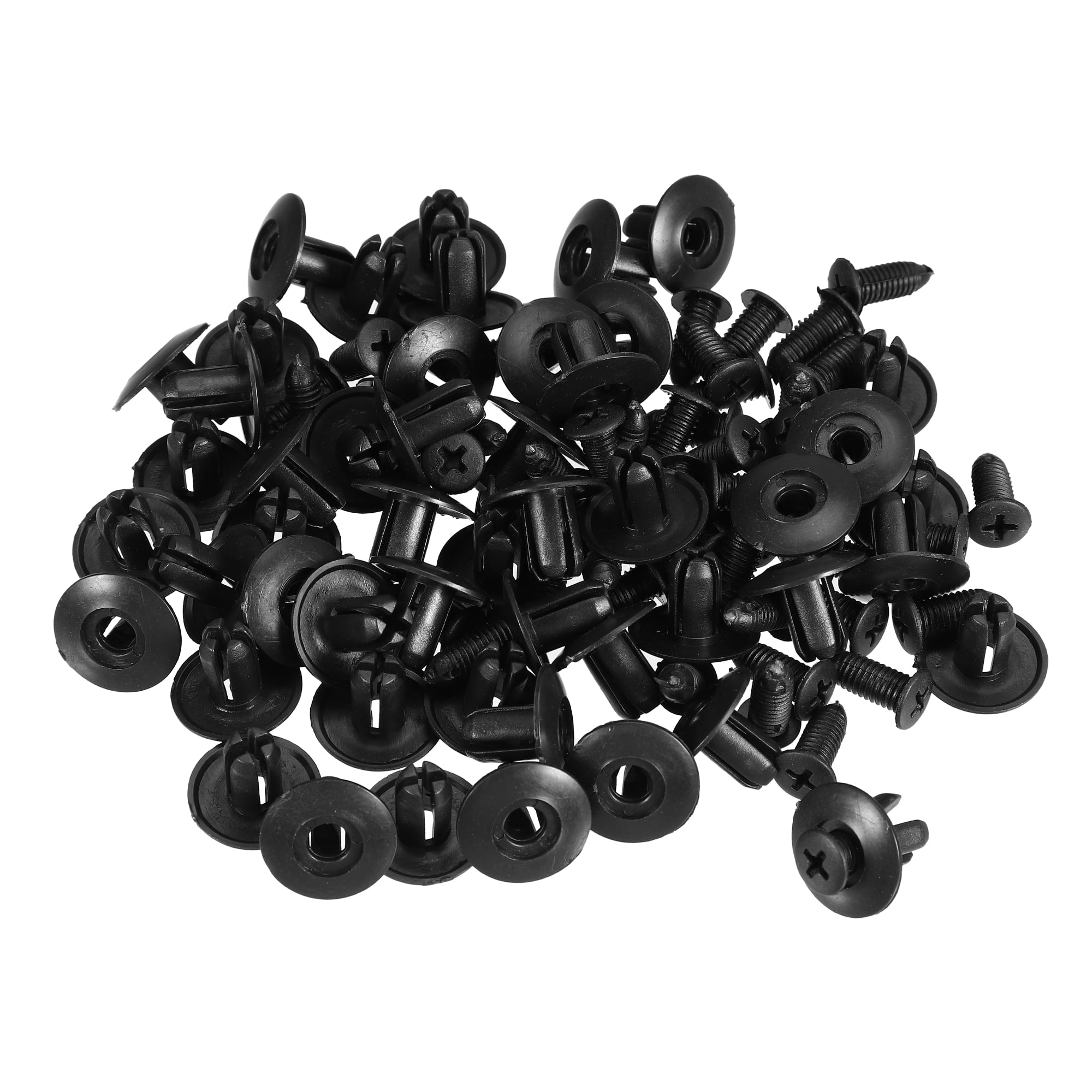 Unique Bargains 50 Pcs Bumper Cover Retainer Clip Fasteners Fit for ...