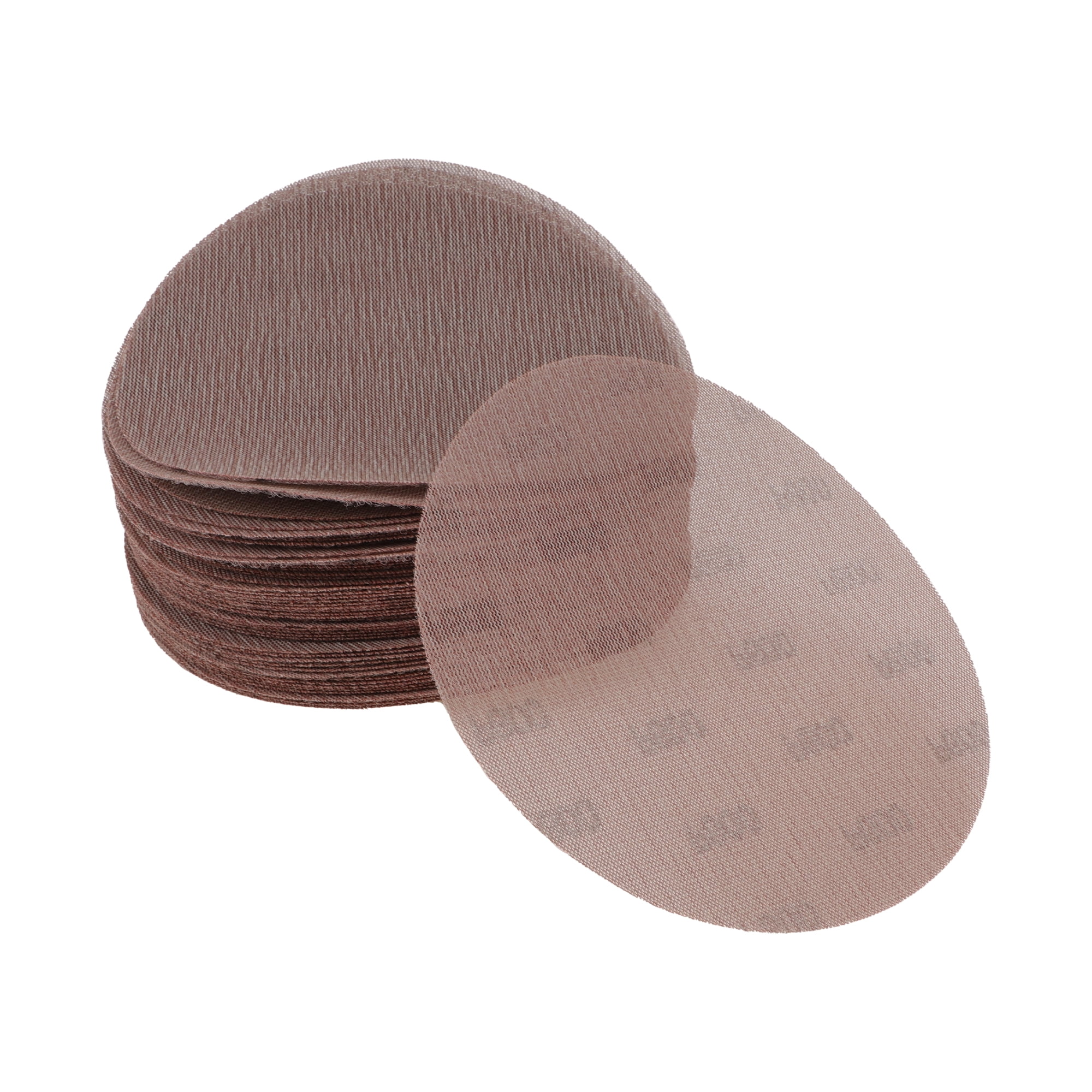 Unique Bargains 50 Pcs Car Wood Sanding Discs Smoothing Hook Loop ...