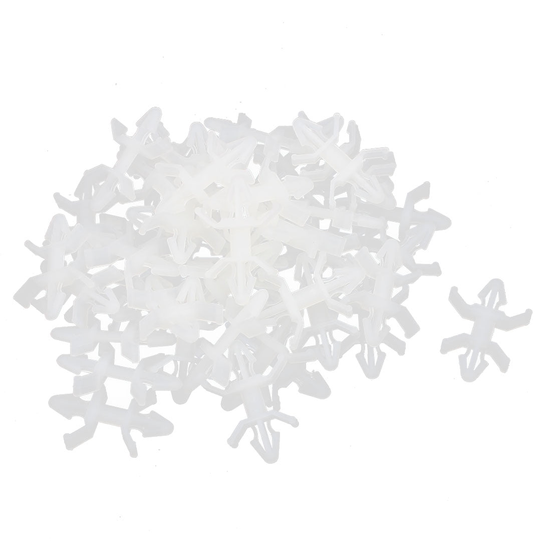 Unique Bargains 50 Pcs HDB-8A PCB Reverse Support Spacer Locking Nylon ...