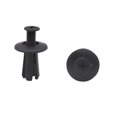 Unique Bargains 50Pcs Black Car Plastic Rivets Trunk Door Bumper Screw ...