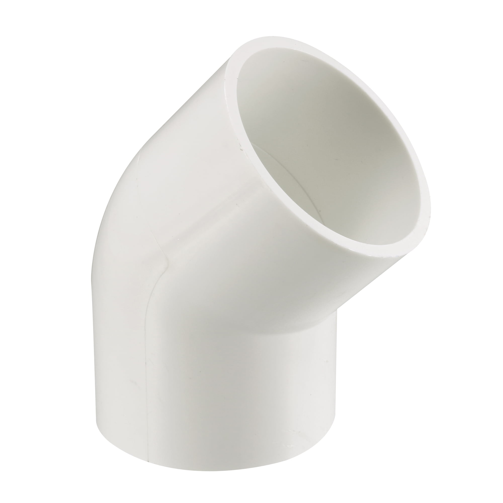 Unique Bargains 50mm Slip 45 Degree Pipe Fitting Elbow Coupling ...