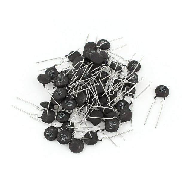 Unique Bargains 50pcs 10 Ohm 3A Surge Protection Resisitor Power NTC ...
