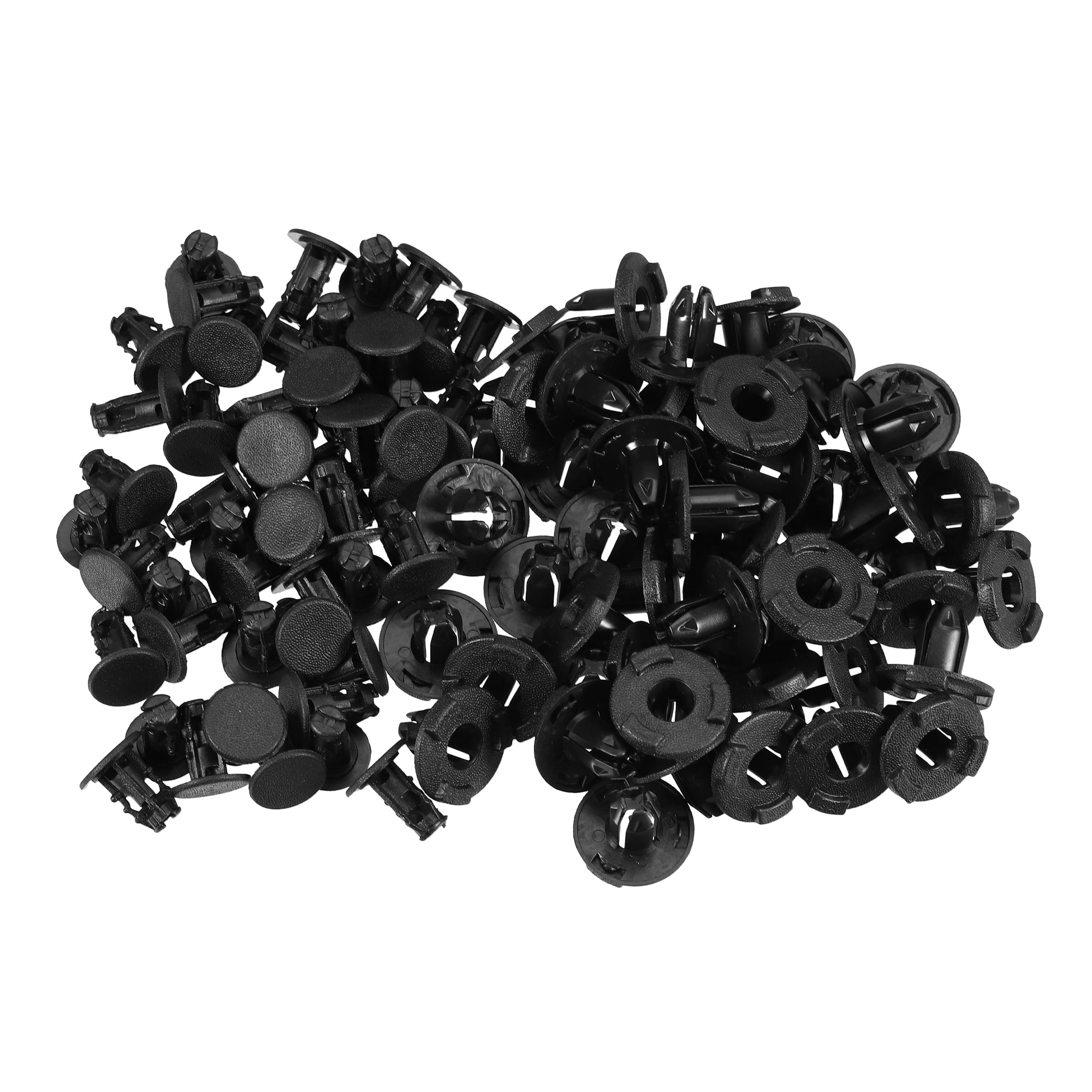 Unique Bargains 50pcs Cowl Bumper Fender Liner Push Clips Engine Cowl ...