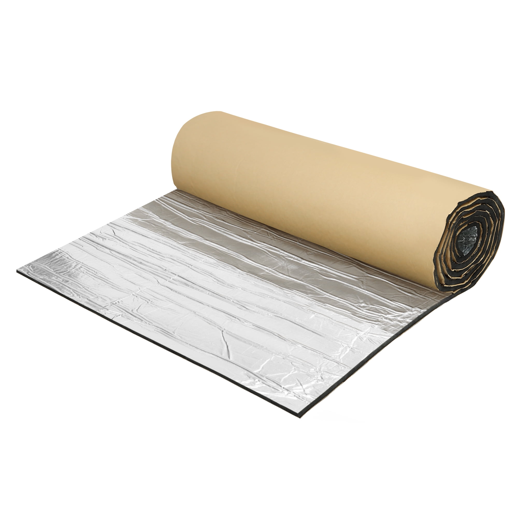 Unique Bargains 590mil 15mm 5.39sqft Car Sound Deadening Mat Glassfiber ...