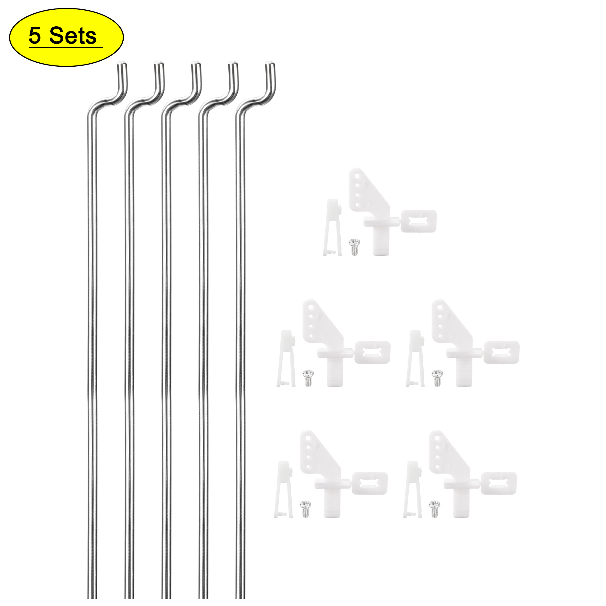 Unique Bargains 5PCS 1.2mmx260m Pushrod Parts 5PCS Nylon Micro Control ...