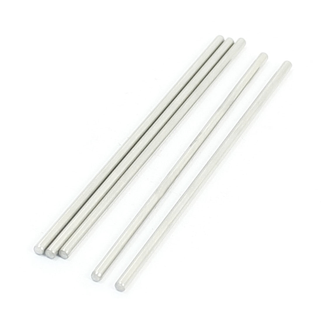 Unique Bargains 5PCS 70mm x 2mm Stainless Steel Round Rod Axle Bars for ...