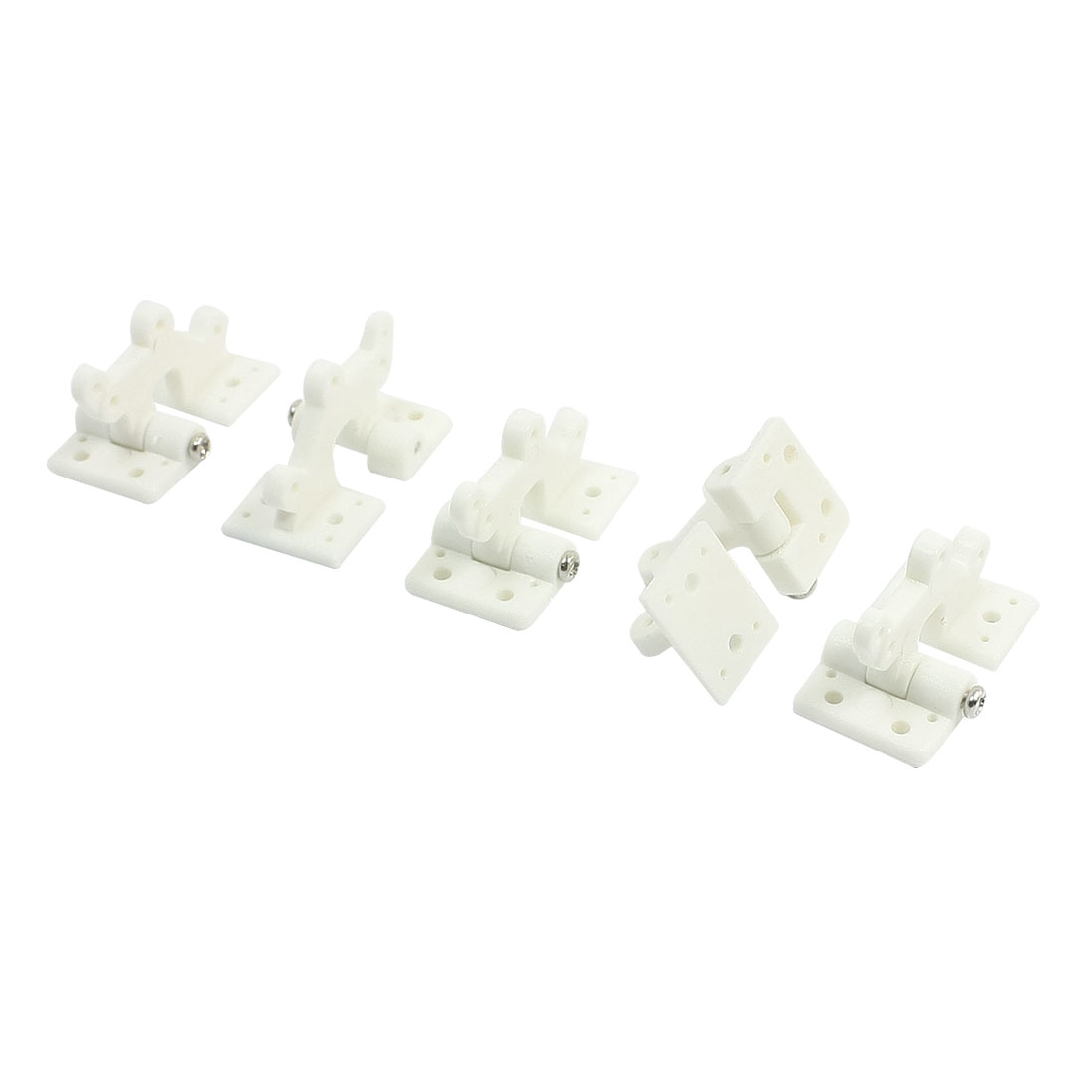 Unique Bargains 5PCS RC Model Parts 2mm Hole Dia Screw Fixed Axis Hatch ...