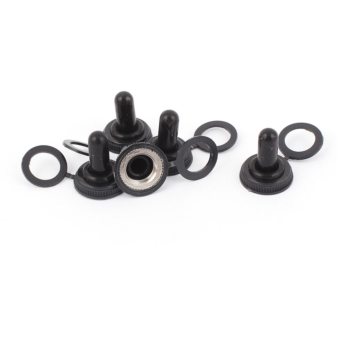 Unique Bargains 5Pcs 12mm Toggle Switch Waterproof Rubber Cover Boot ...