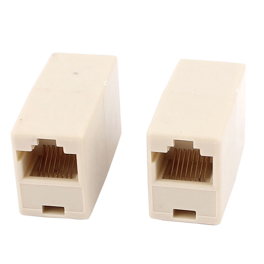Unique Bargains 5Pcs Plastic RJ45 8Pin Female to Female Ethernet ...