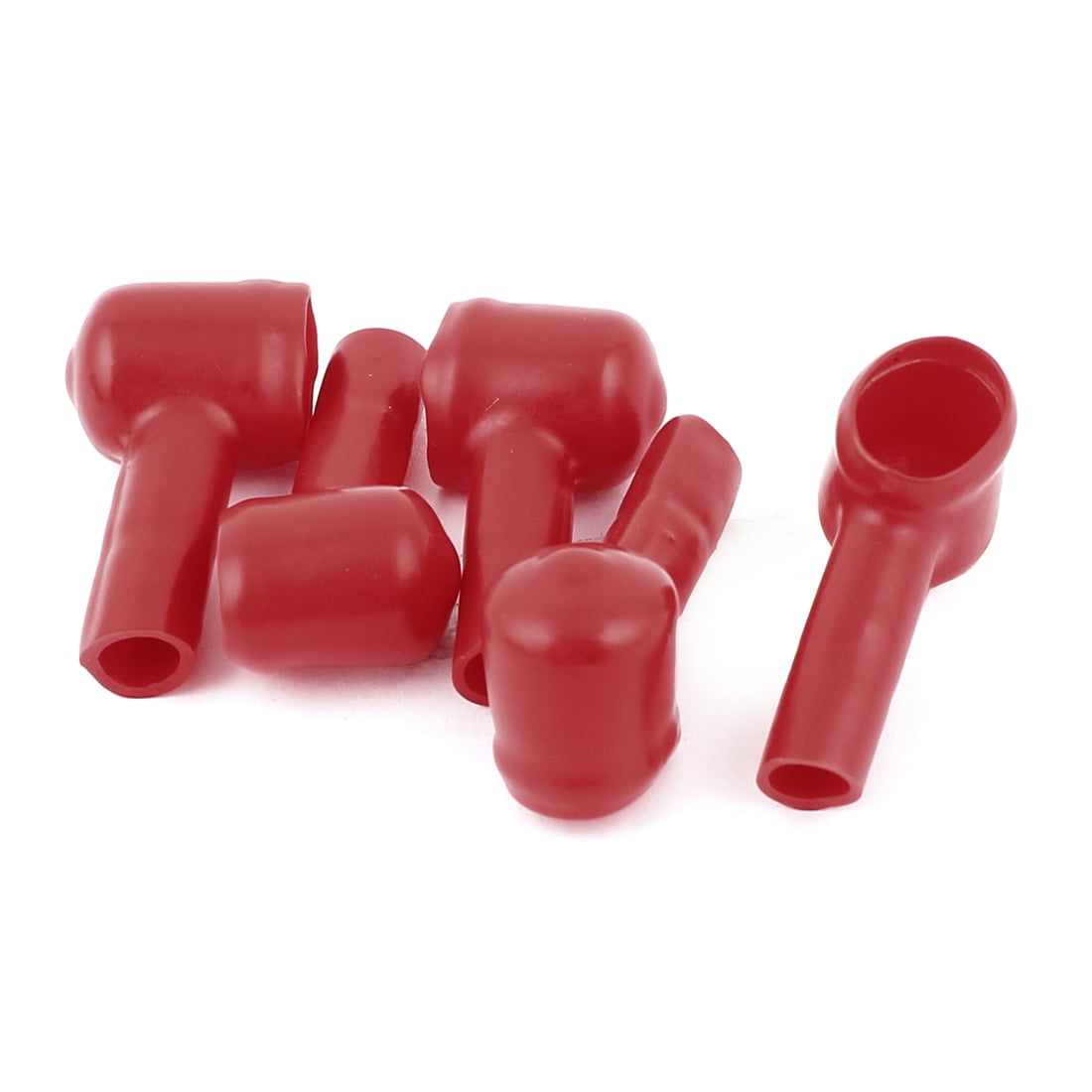 Unique Bargains 5Pcs Smoking Pipe Shape PVC Battery Terminal Insulating ...