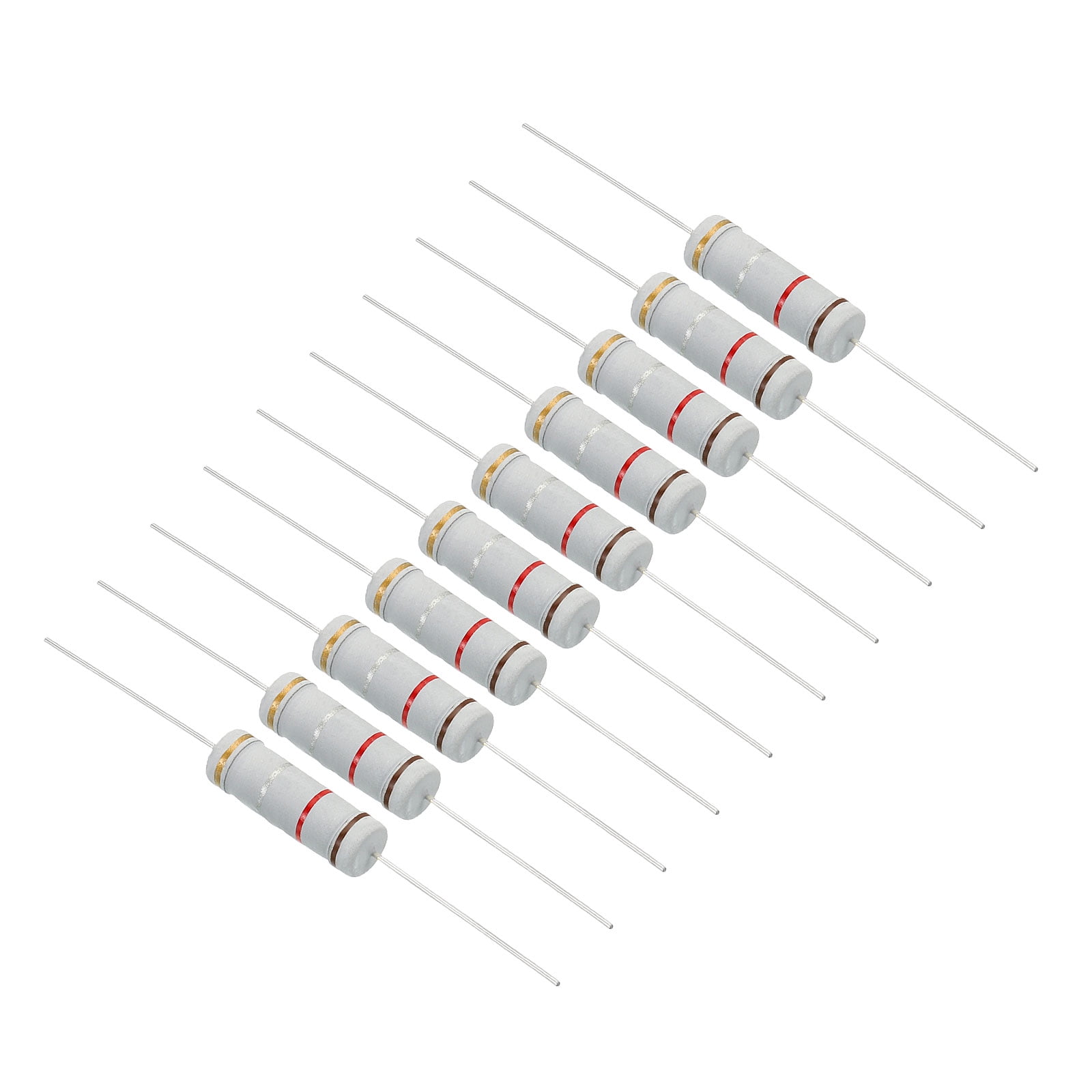 Unique Bargains 5W 0.12 Ohm 5% Carbon Film Resistor, Axial Lead ...