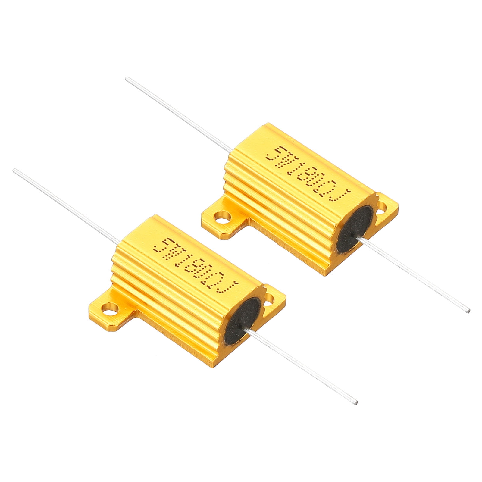 Unique Bargains 5W 180 Ohm Aluminum Shell Resistor Housing Resistor ...
