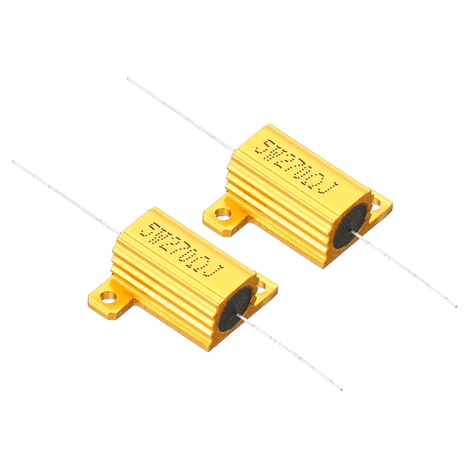 Unique Bargains 5W 270 Ohm Aluminum Shell Resistor Housing Resistor ...