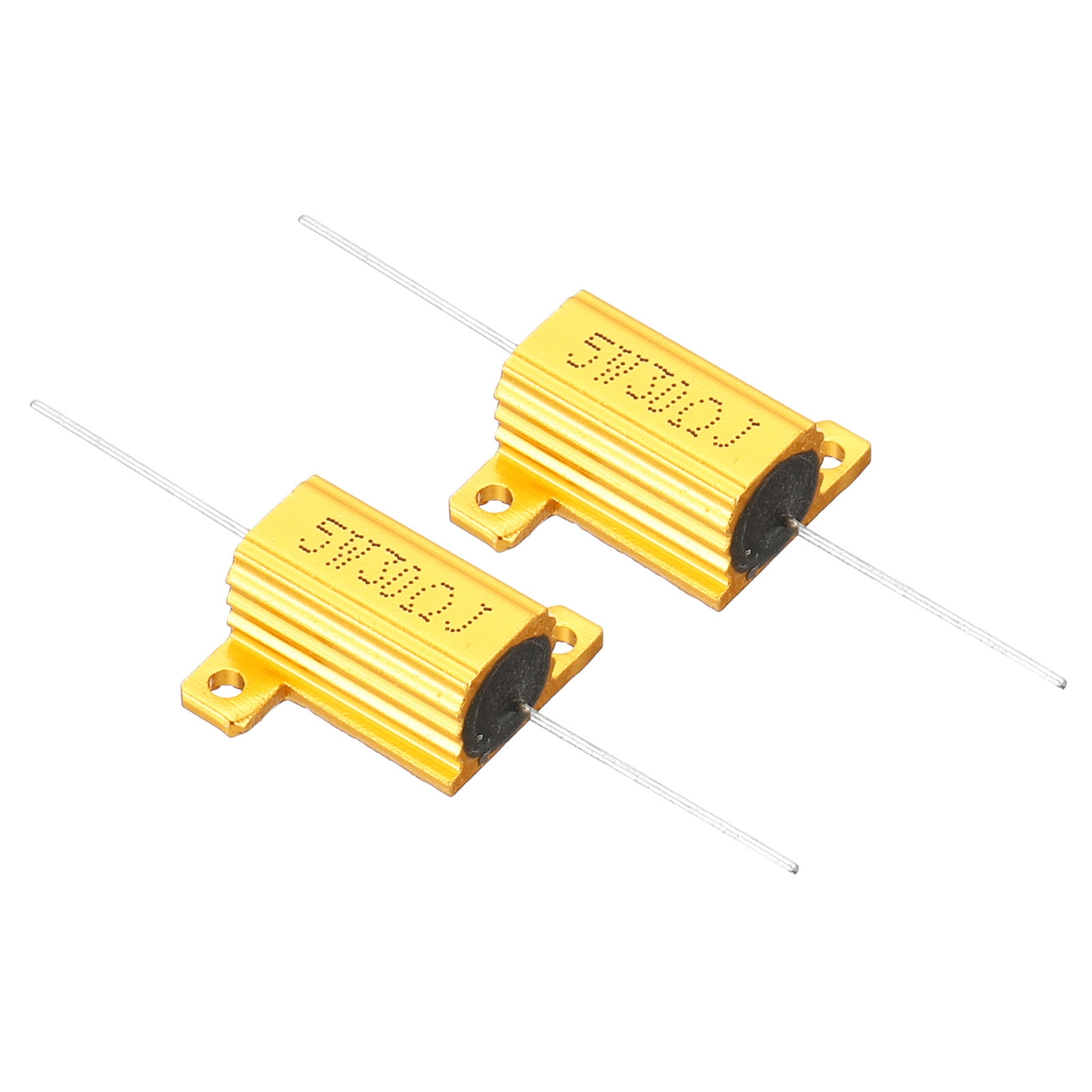 Unique Bargains 5W 30 Ohm Aluminum Shell Resistor Housing Resistor ...