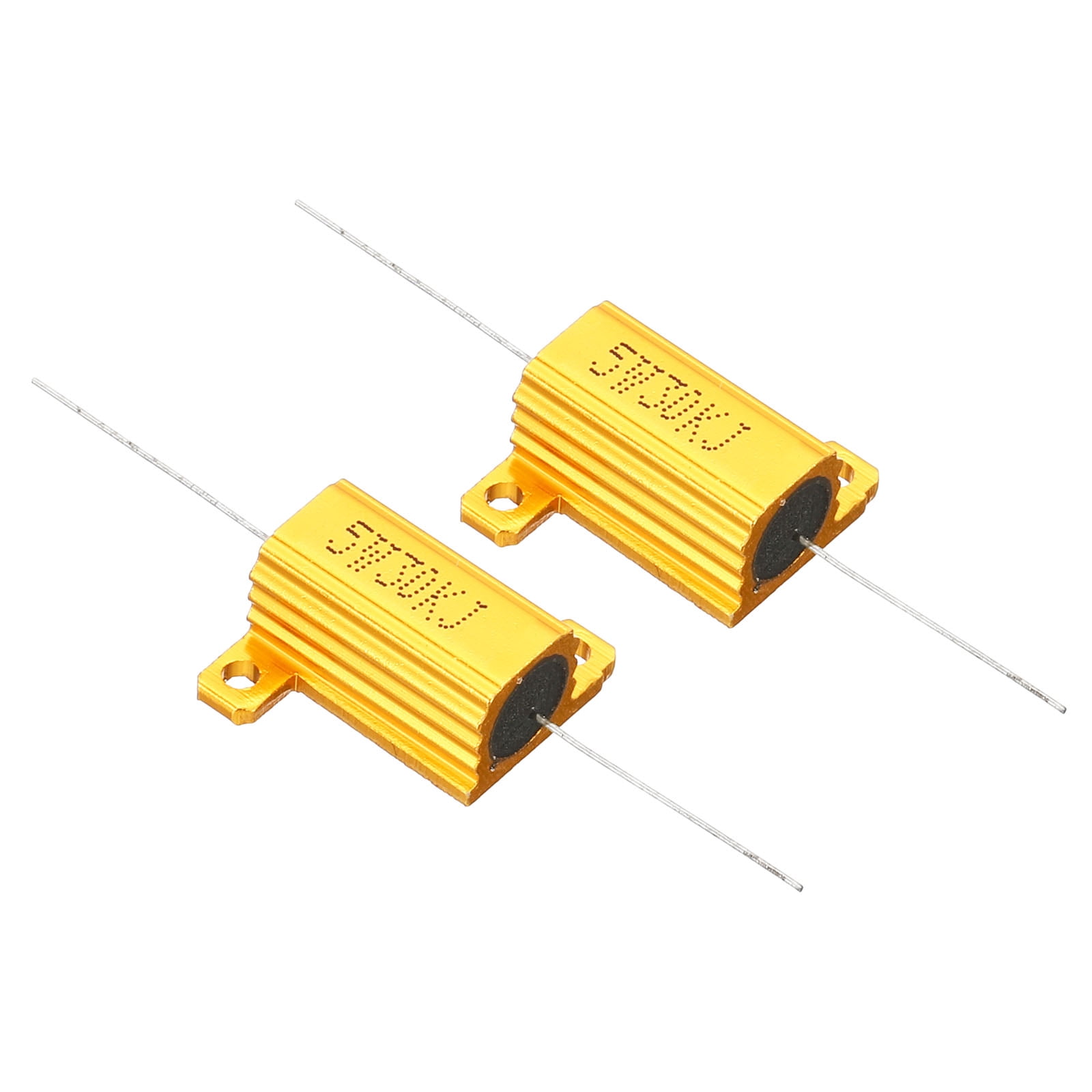 Unique Bargains 5W 30K Ohm Aluminum Shell Resistor Housing Resistor ...