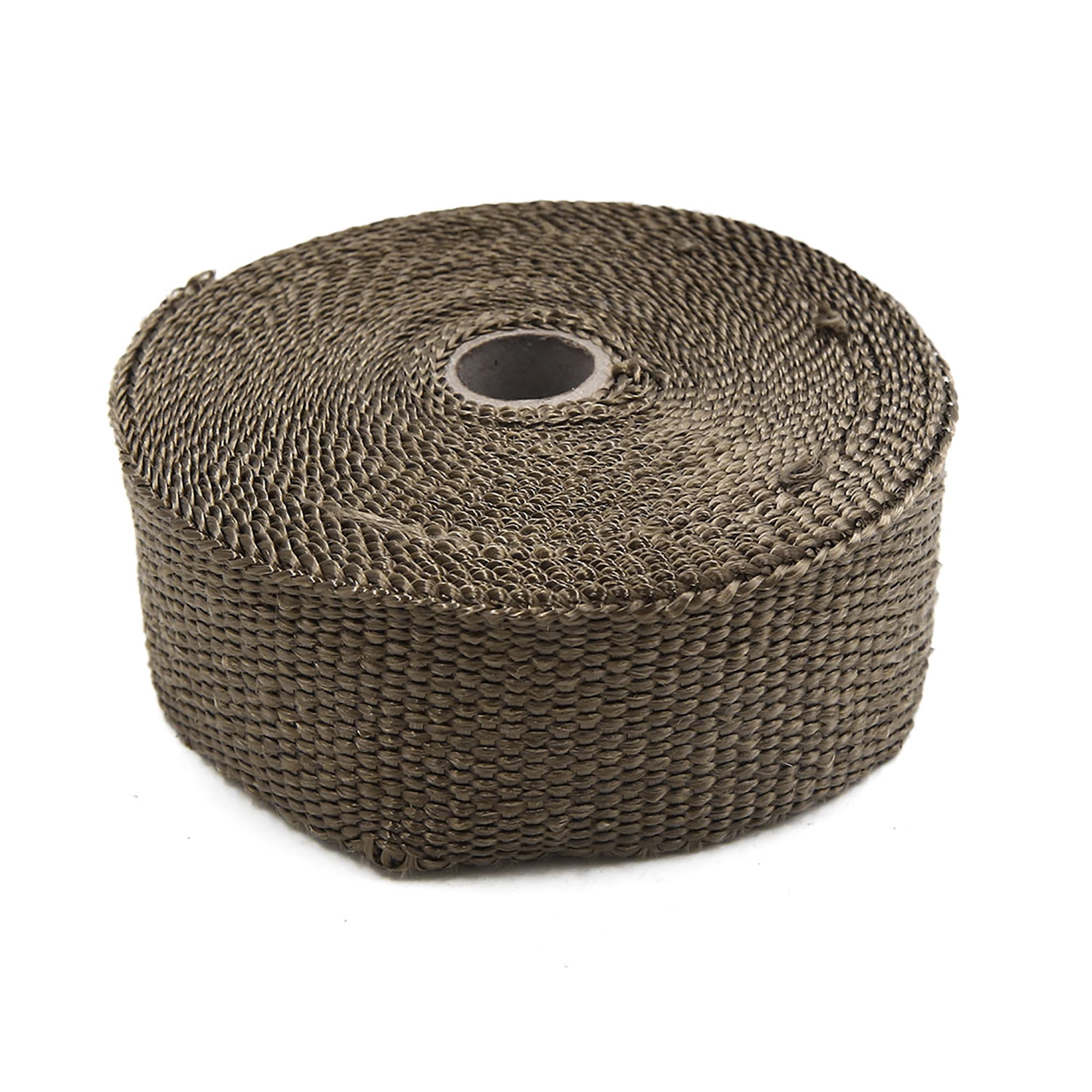 Unique Bargains 5cm x 10m Titanium Tone Exhaust Pipe Wrap Tape Thermo ...