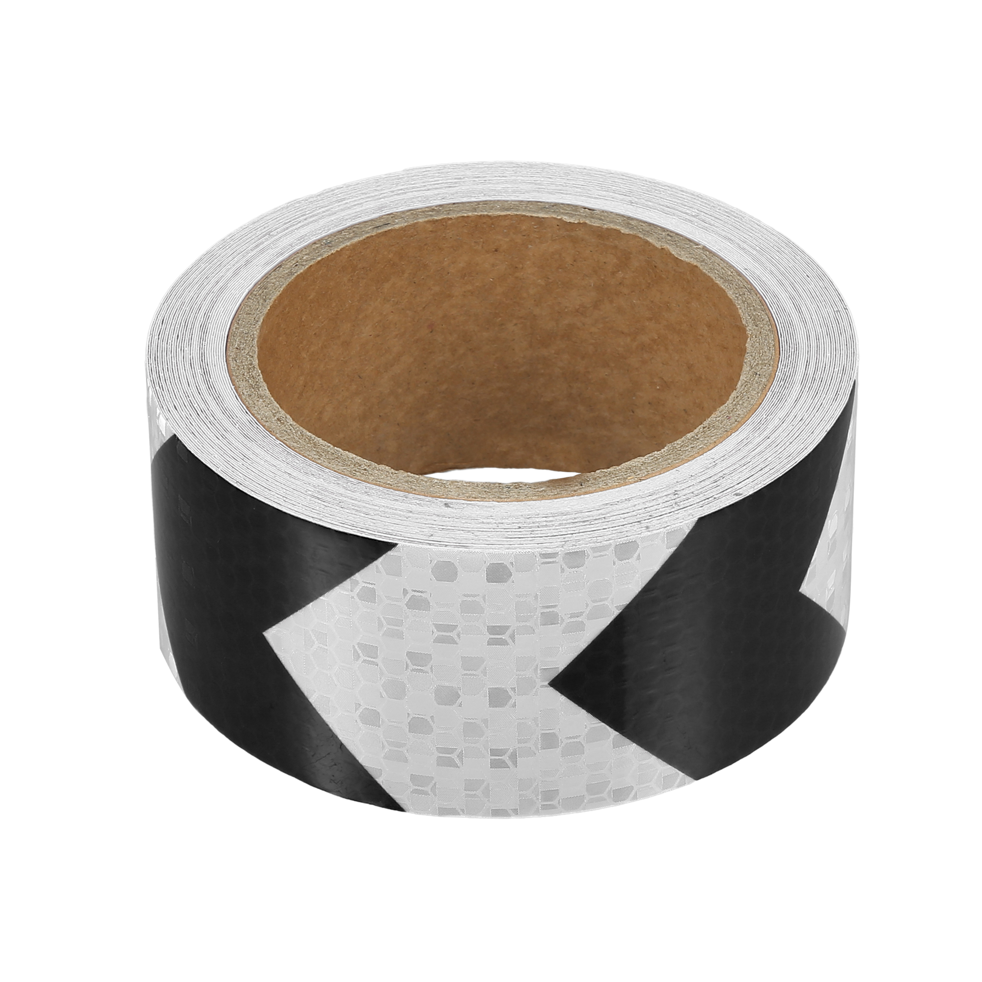 Unique Bargains 5cmx10m Black and White Arrow Car Reflective Stickers ...