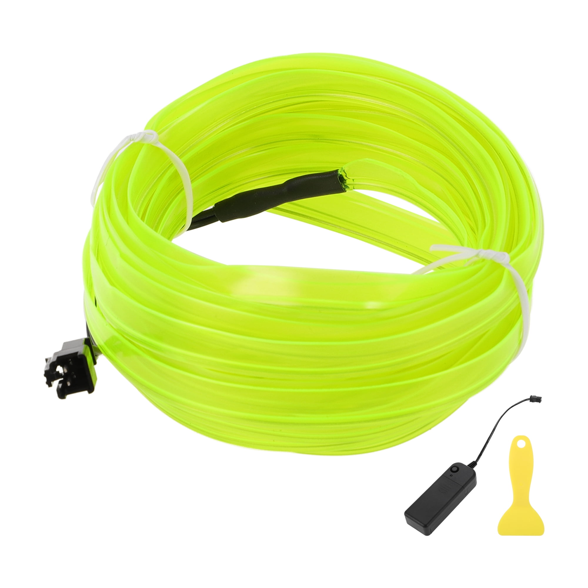 Unique Bargains 5m EL Wire Cable LED Glow String Light Car Interior ...