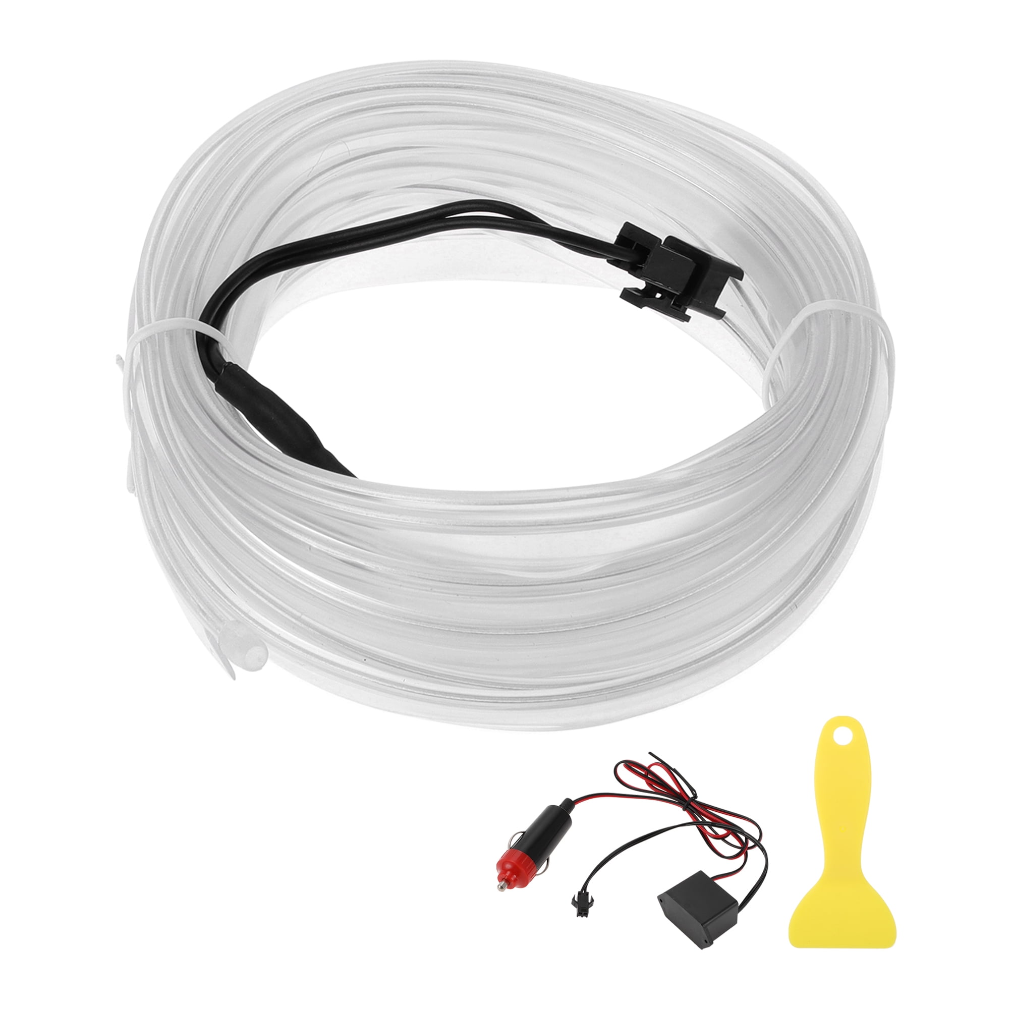 Unique Bargains 5m EL Wire Cable LED Glow String Light Car Interior ...