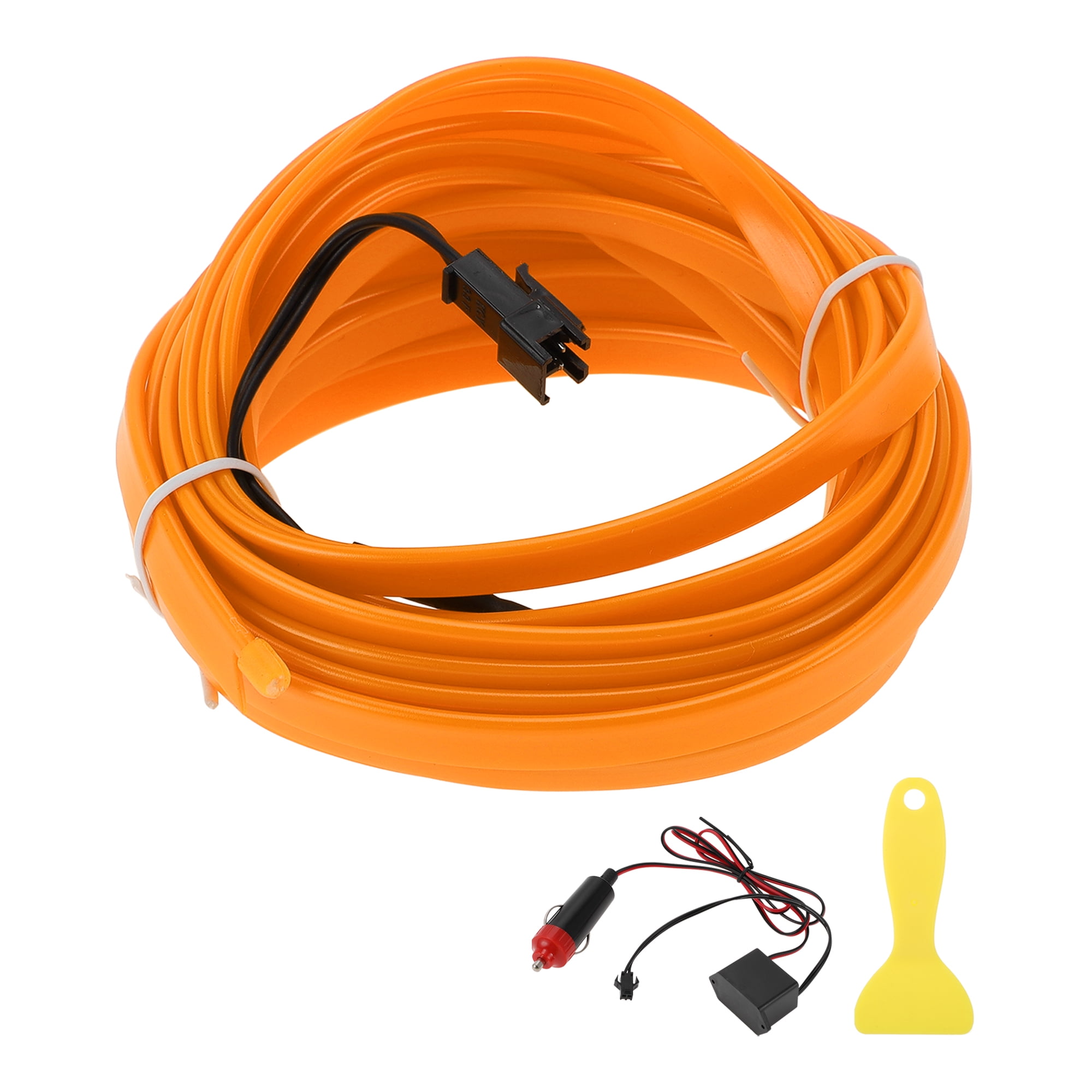 Unique Bargains 5m EL Wire Cable LED Glow String Light Car Interior ...