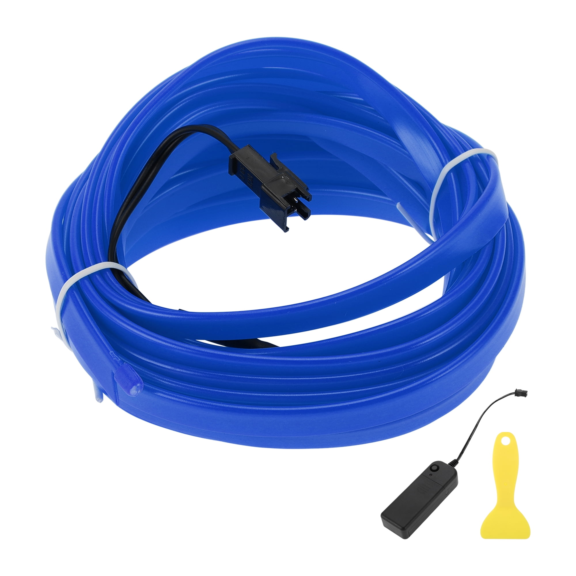 Unique Bargains 5m EL Wire Cable LED Glow String Light Car Interior ...