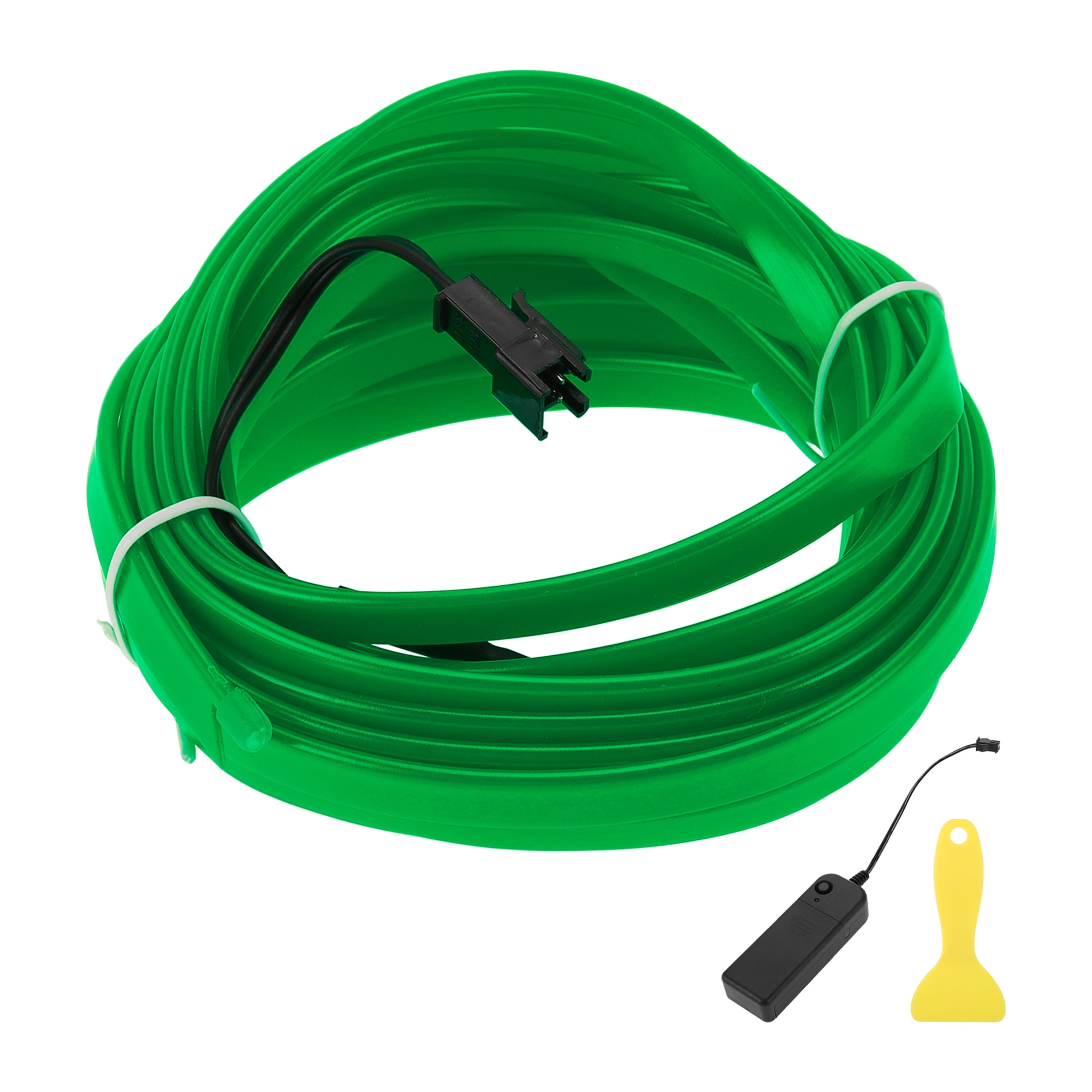 Unique Bargains 5m EL Wire Cable LED Glow String Light Car Interior ...