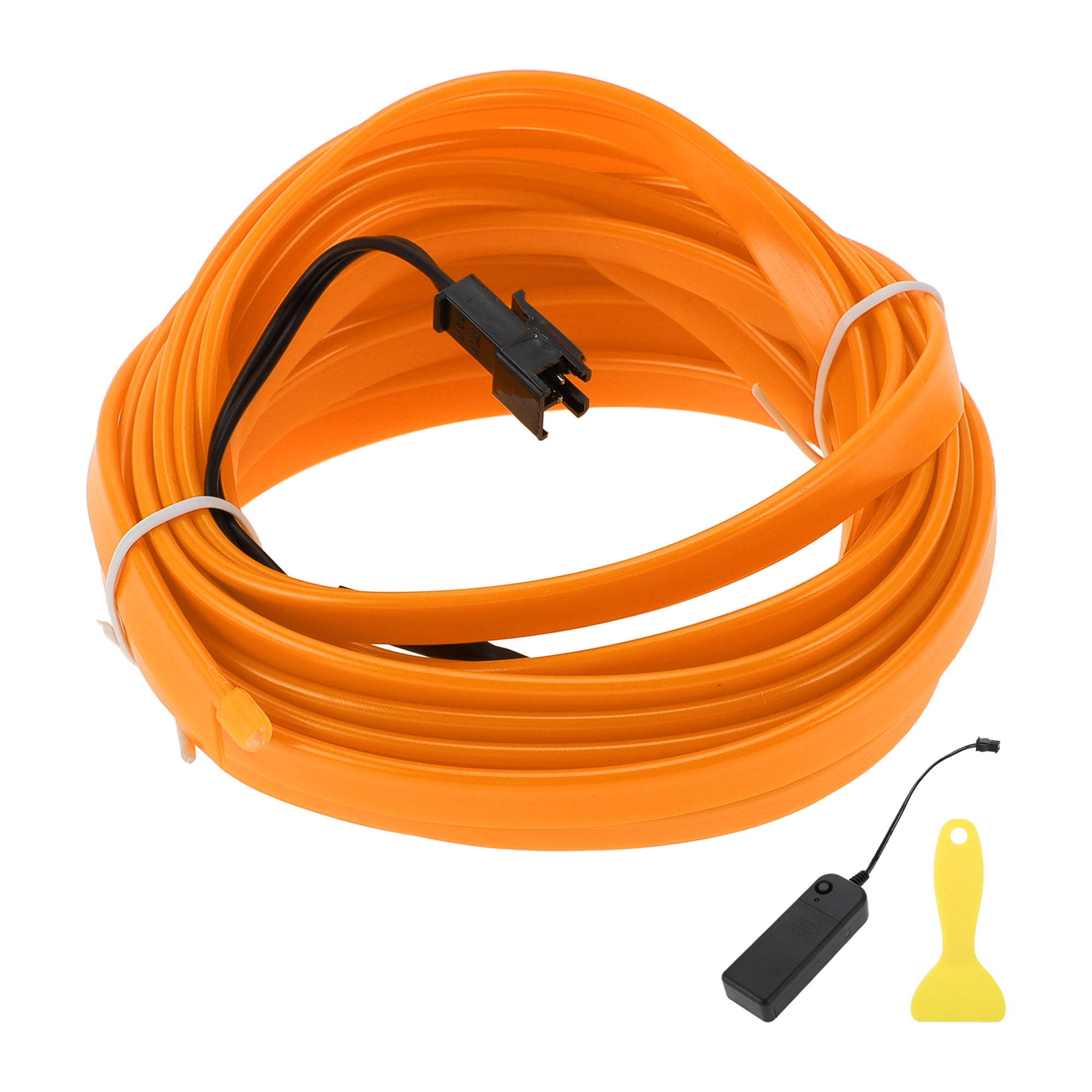 Unique Bargains 5m EL Wire Cable LED Glow String Light Car Interior ...