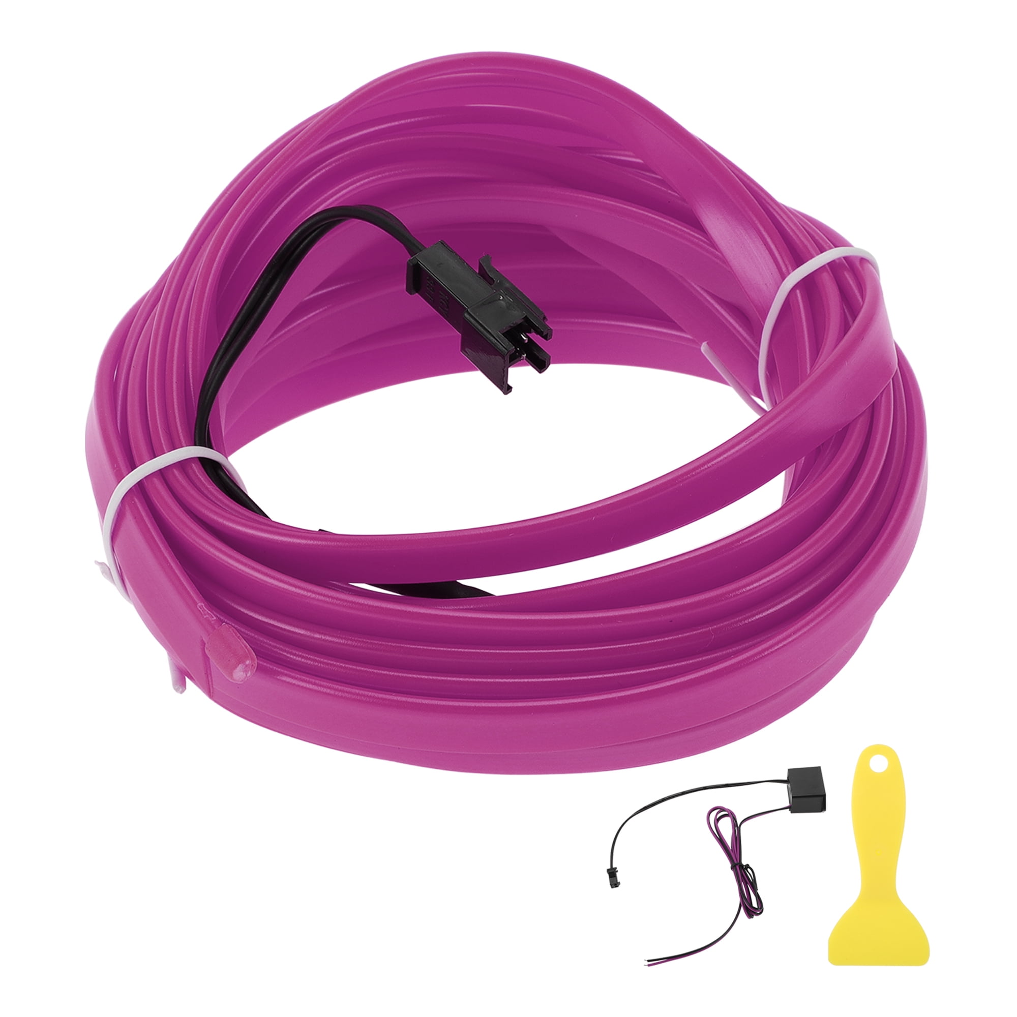 Unique Bargains 5m EL Wire Cable LED Glow String Light Car Interior ...