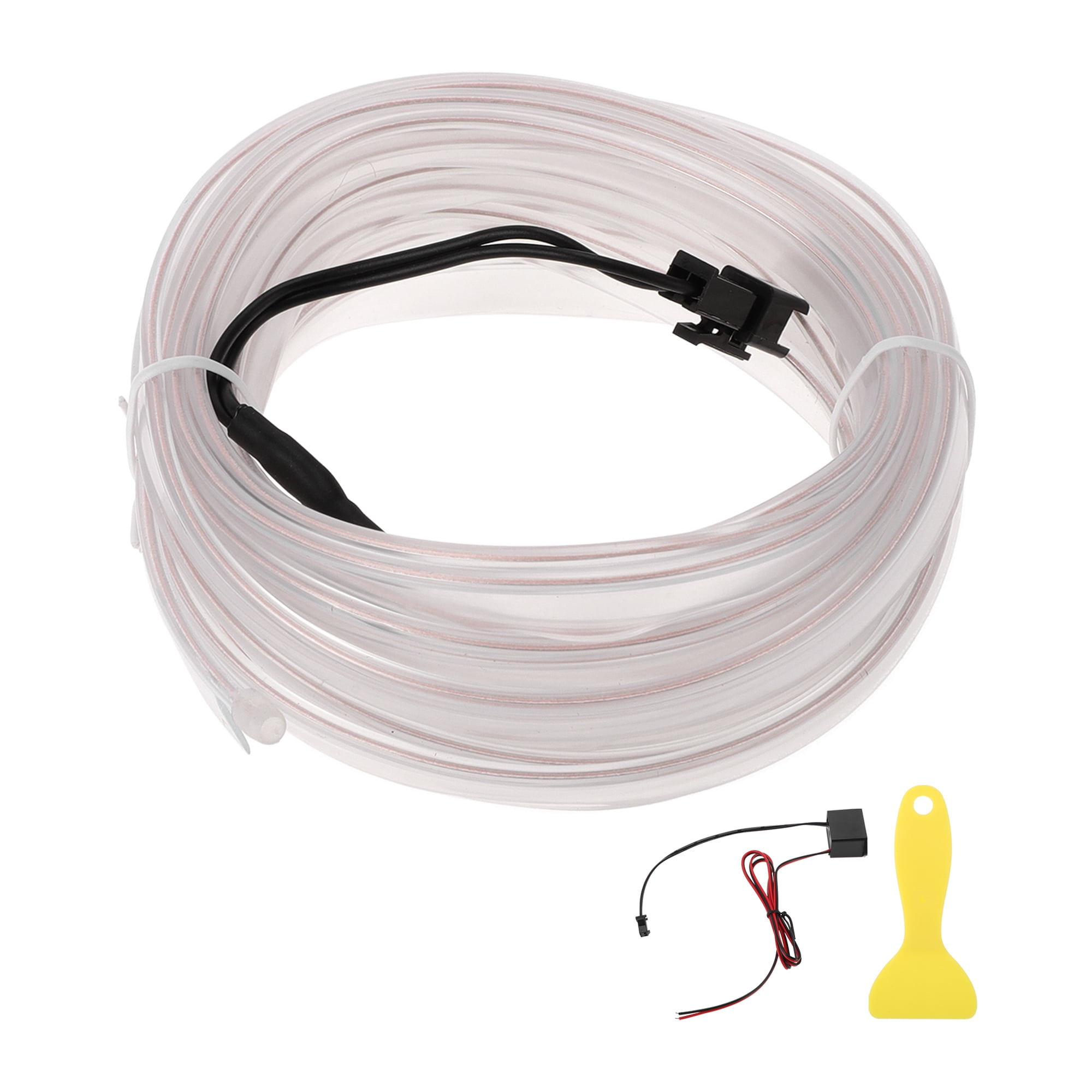 Unique Bargains 5m EL Wire Cable LED Glow String Light Car Interior ...