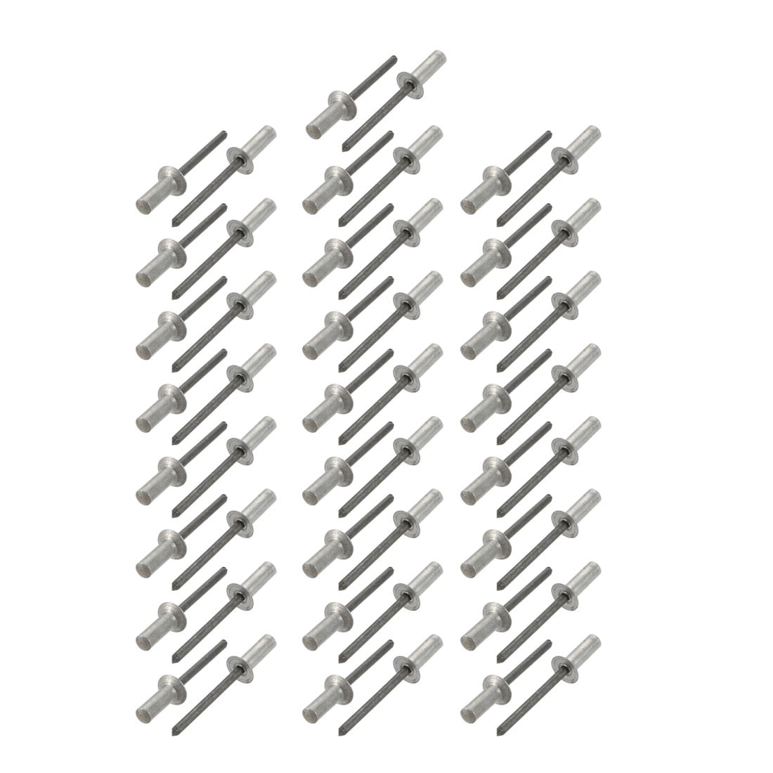 Unique Bargains 5mmx15mm Aluminum Countersunk Head Closed End Blind ...