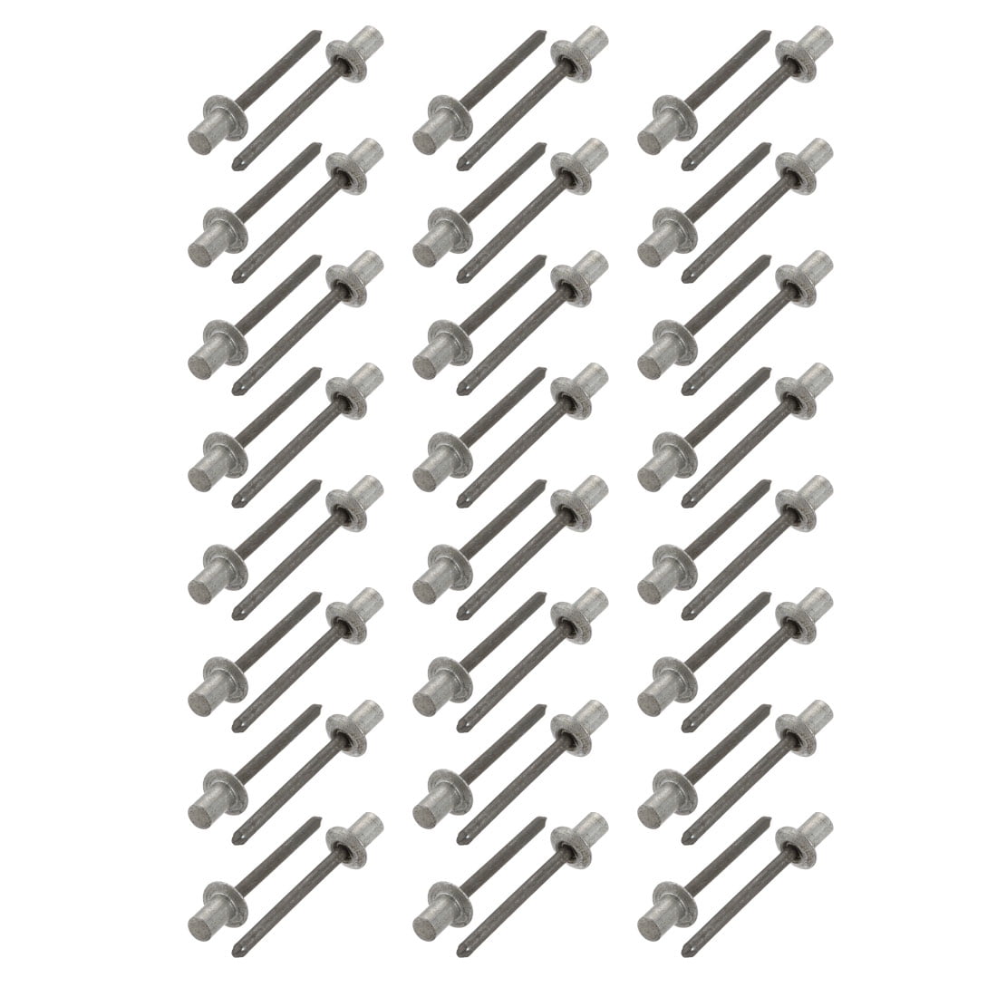 Unique Bargains 5mmx8mm Aluminum Round Dome Head Closed End Blind ...