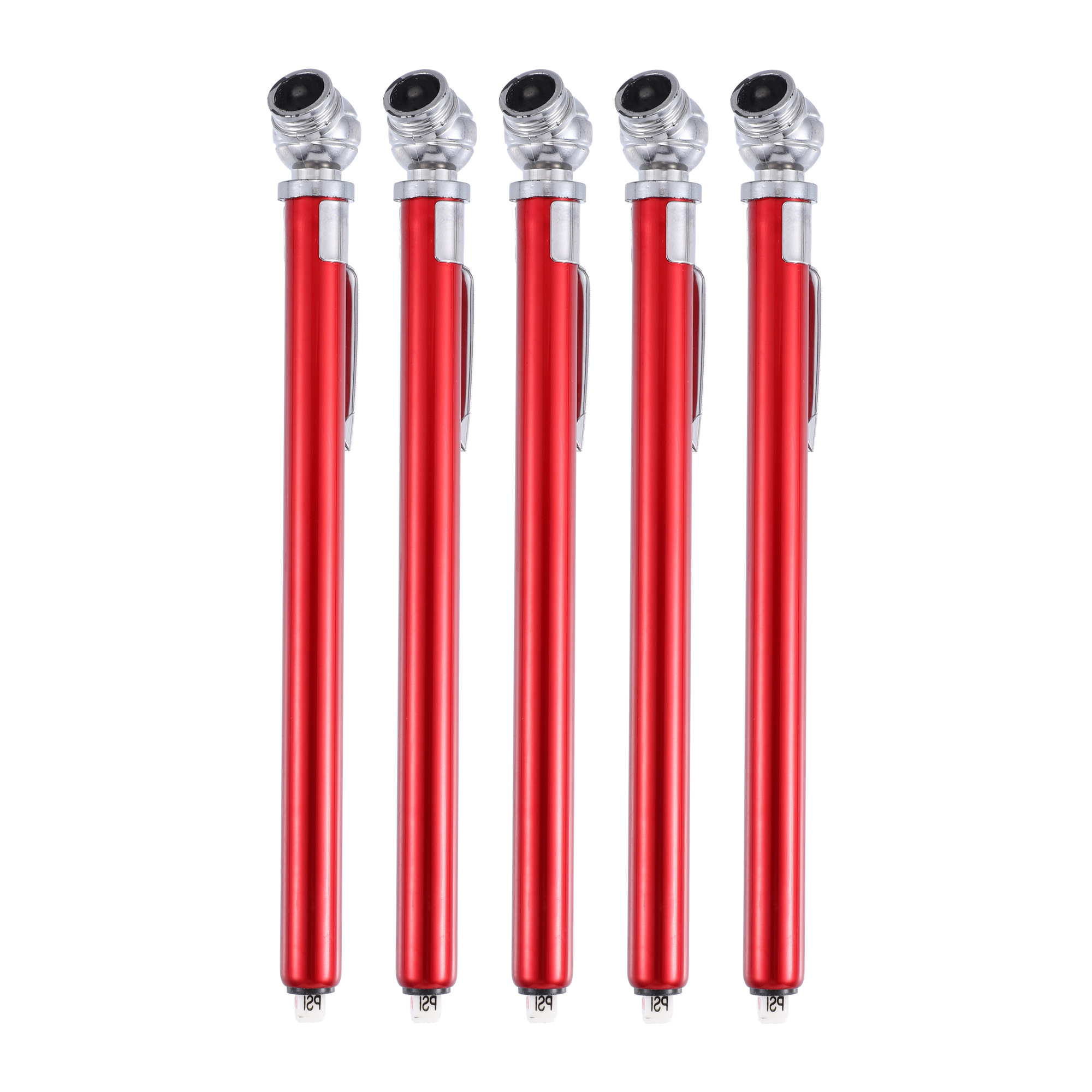 Unique Bargains 5pcs 10-100PSI Dual Head Truck Pen Tyre Tire Air ...