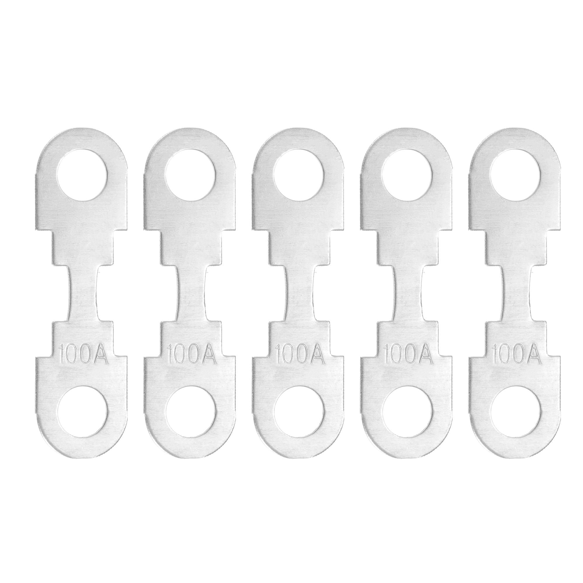 Unique Bargains 5pcs 100A 12V High Current Strip Fuses for Automotive ...