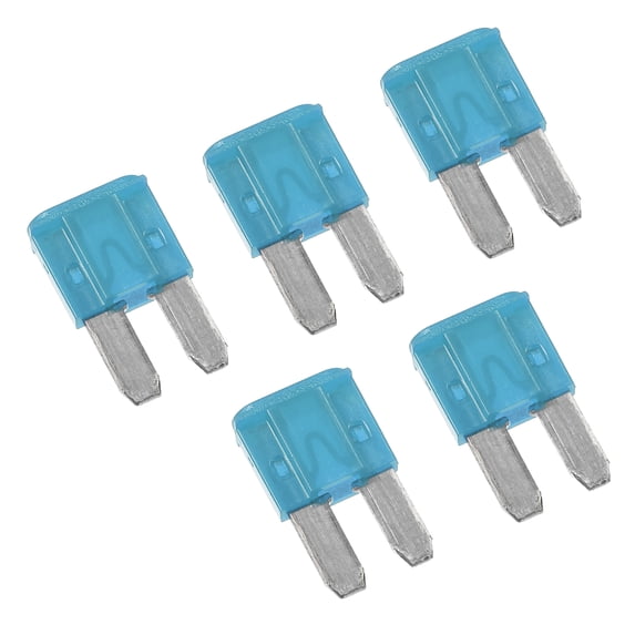 Unique Bargains 5pcs 15A 15Amp Car Mini Blade Fuses for Boat Truck RV ...