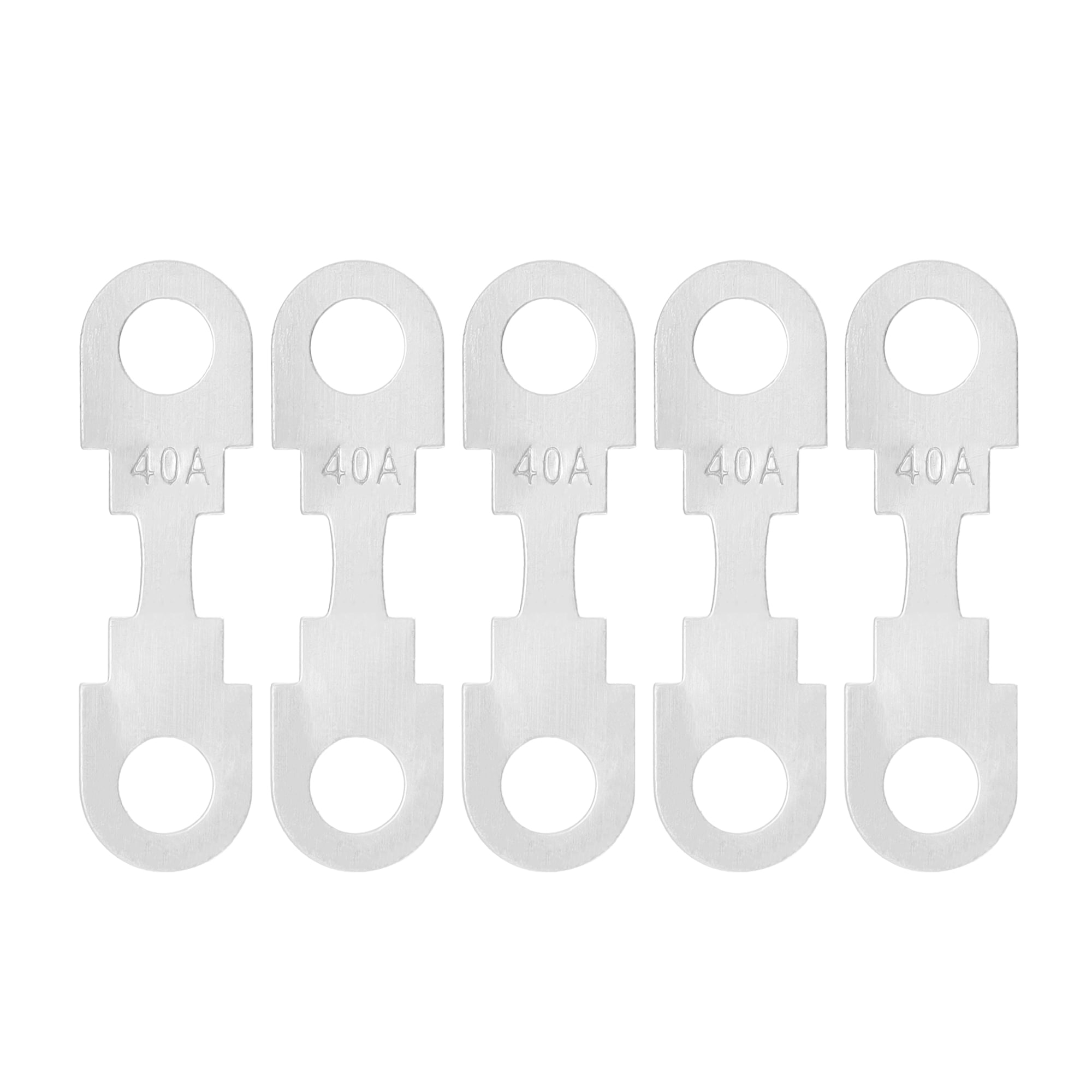 Unique Bargains 5pcs 40A 12V High Current Strip Fuses for Automotive ...