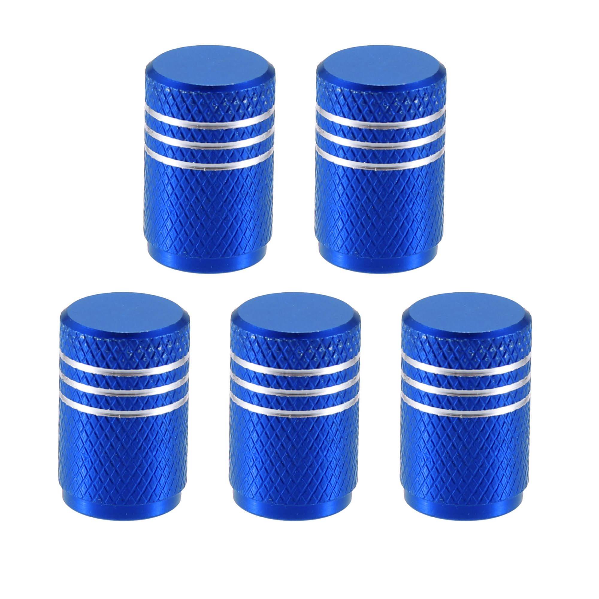 Paw Print Blue Tire Rim Wheel Aluminum Valve Stem Caps, Multiple Colors ...