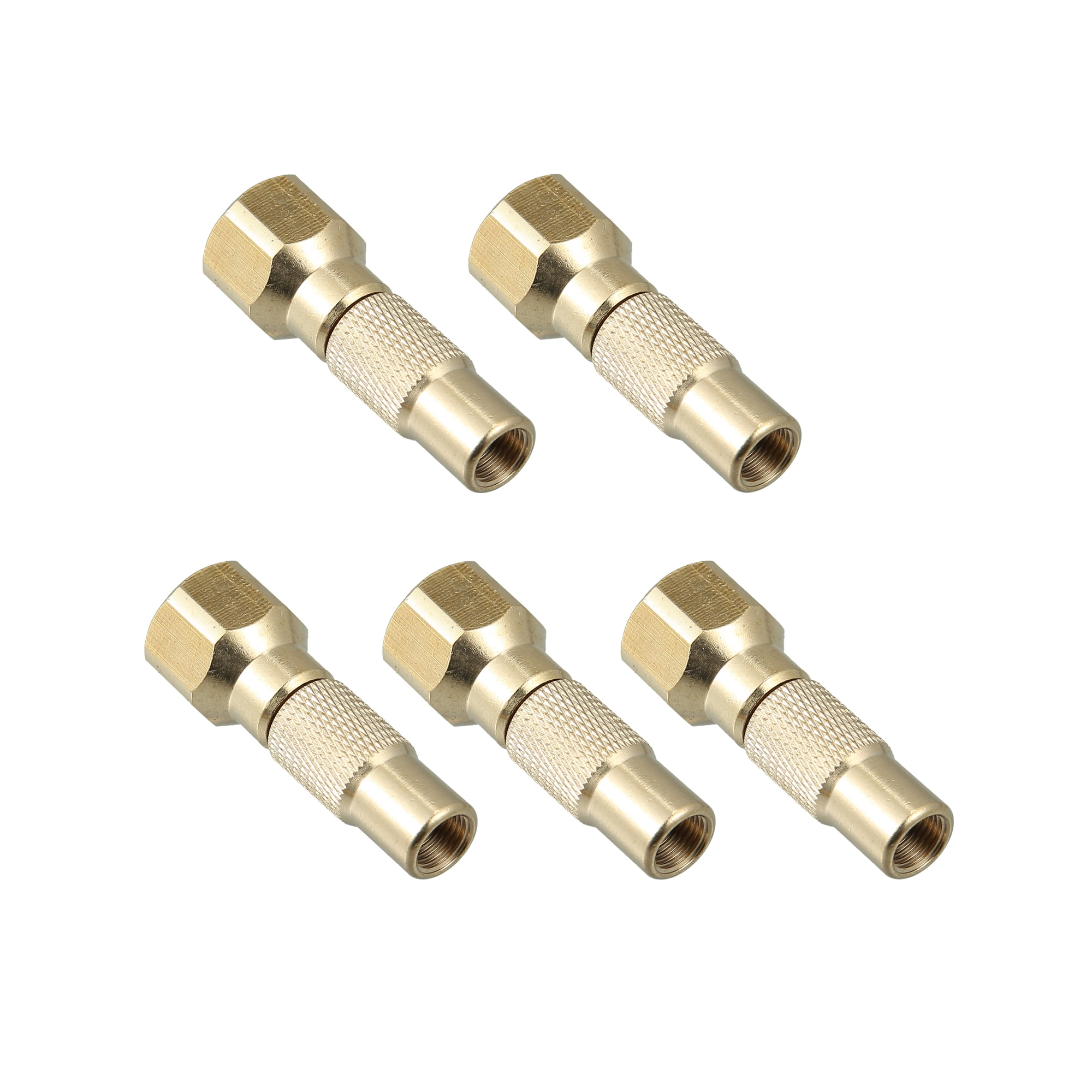Unique Bargains 5pcs Car Tire Chuck Screw on Adapter Air Chuck Tire ...