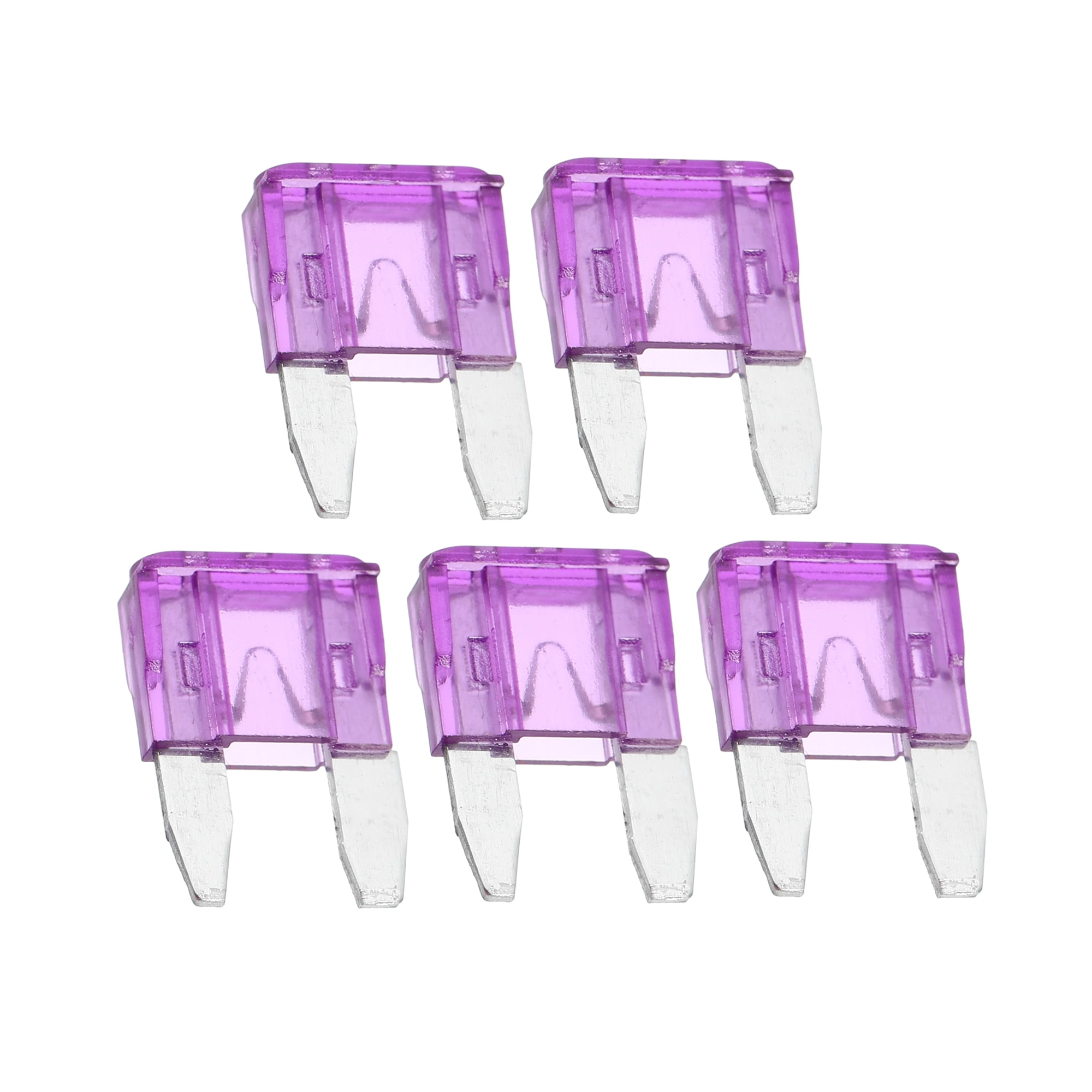 Unique Bargains 5 Pcs Mini 40AMP APM/ATM Universal Car Fuse Blade Style ...