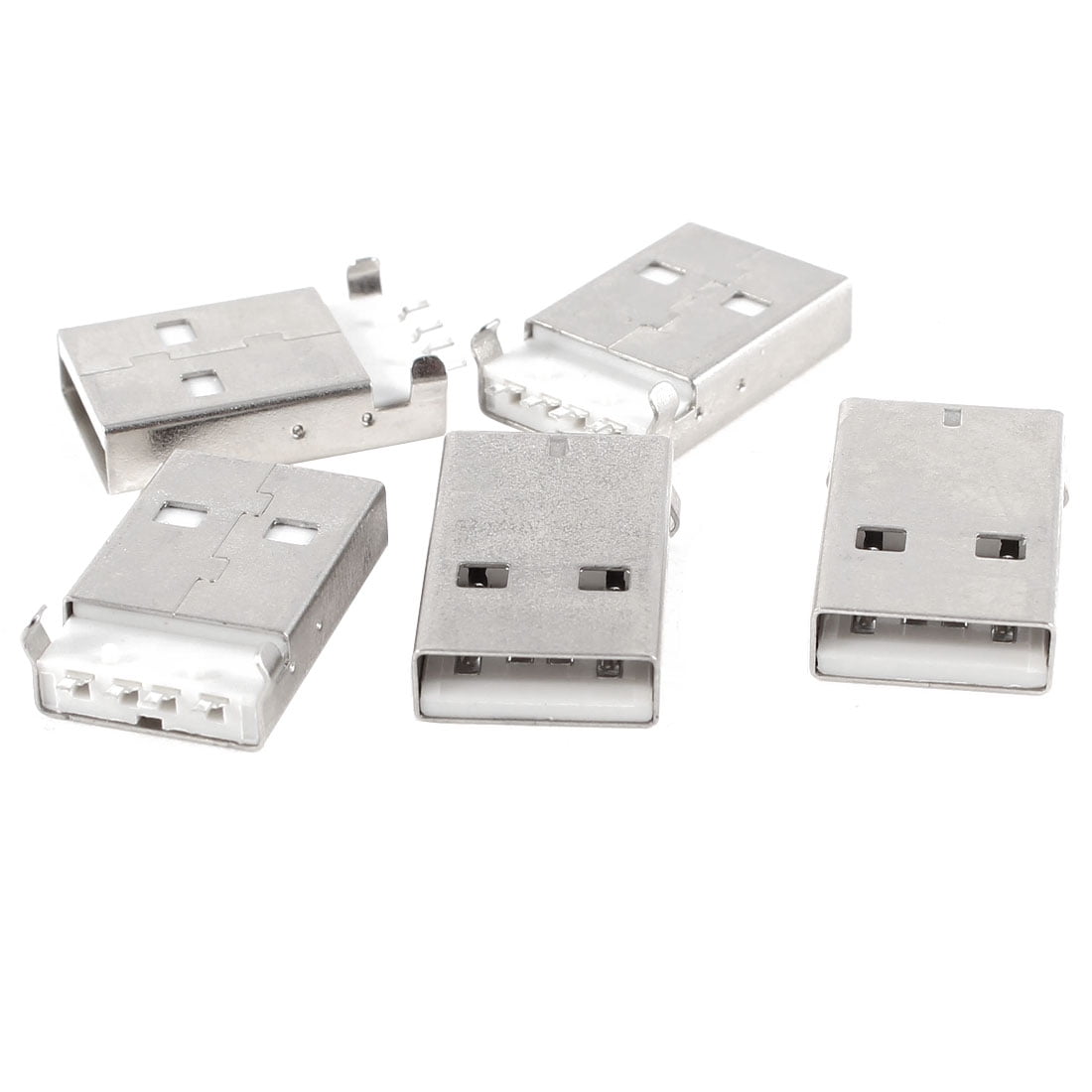 Unique Bargains 5pcs Panel Mount 180 Degree 4-Pin Surface Mount Device ...