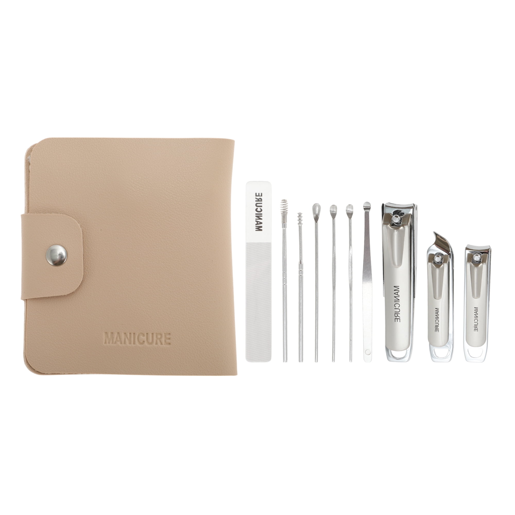 Unique Bargains 5pcs Splash-proof Nail Clippers Set for Toenails Silver ...