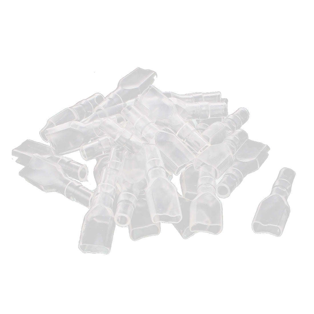 Unique Bargains 6.3mm Female Spade Wire Terminal Connector Insulated ...