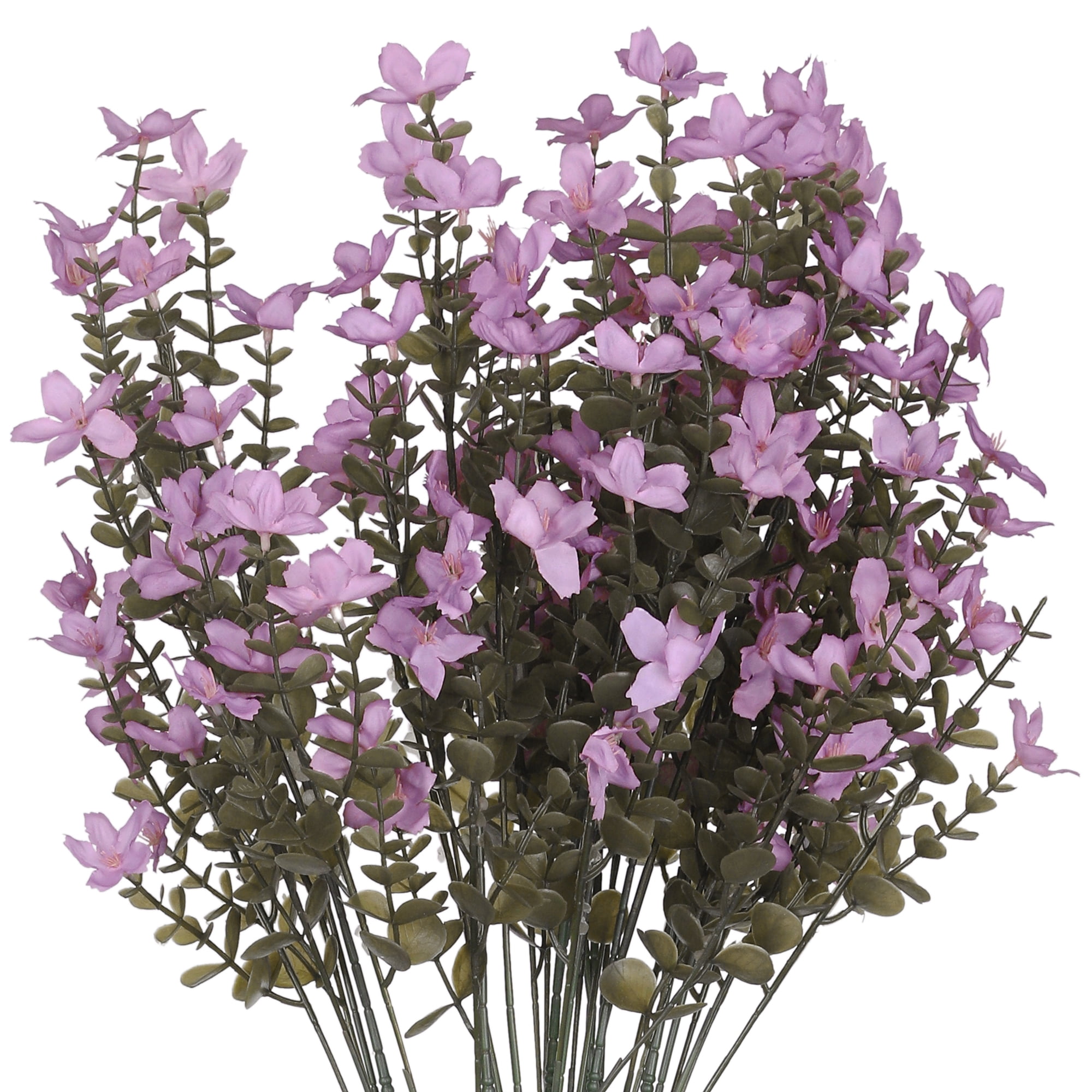 Unique Bargains 6 Bundles of Artificial Jasmine Flowers with Long Stems ...