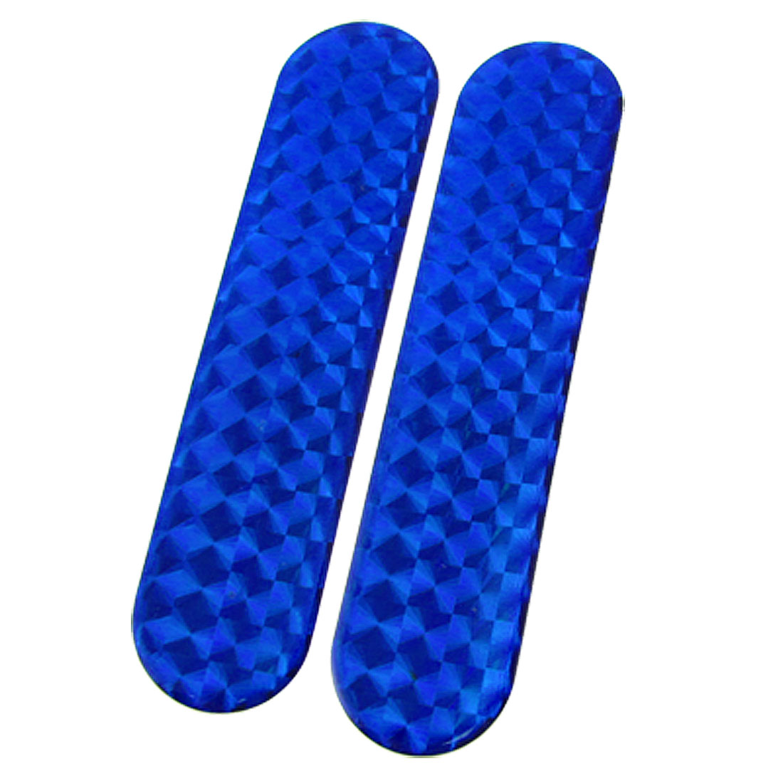 Unique Bargains 6 Pcs Auto Car Self Adhesvie Blue Light Reflective ...