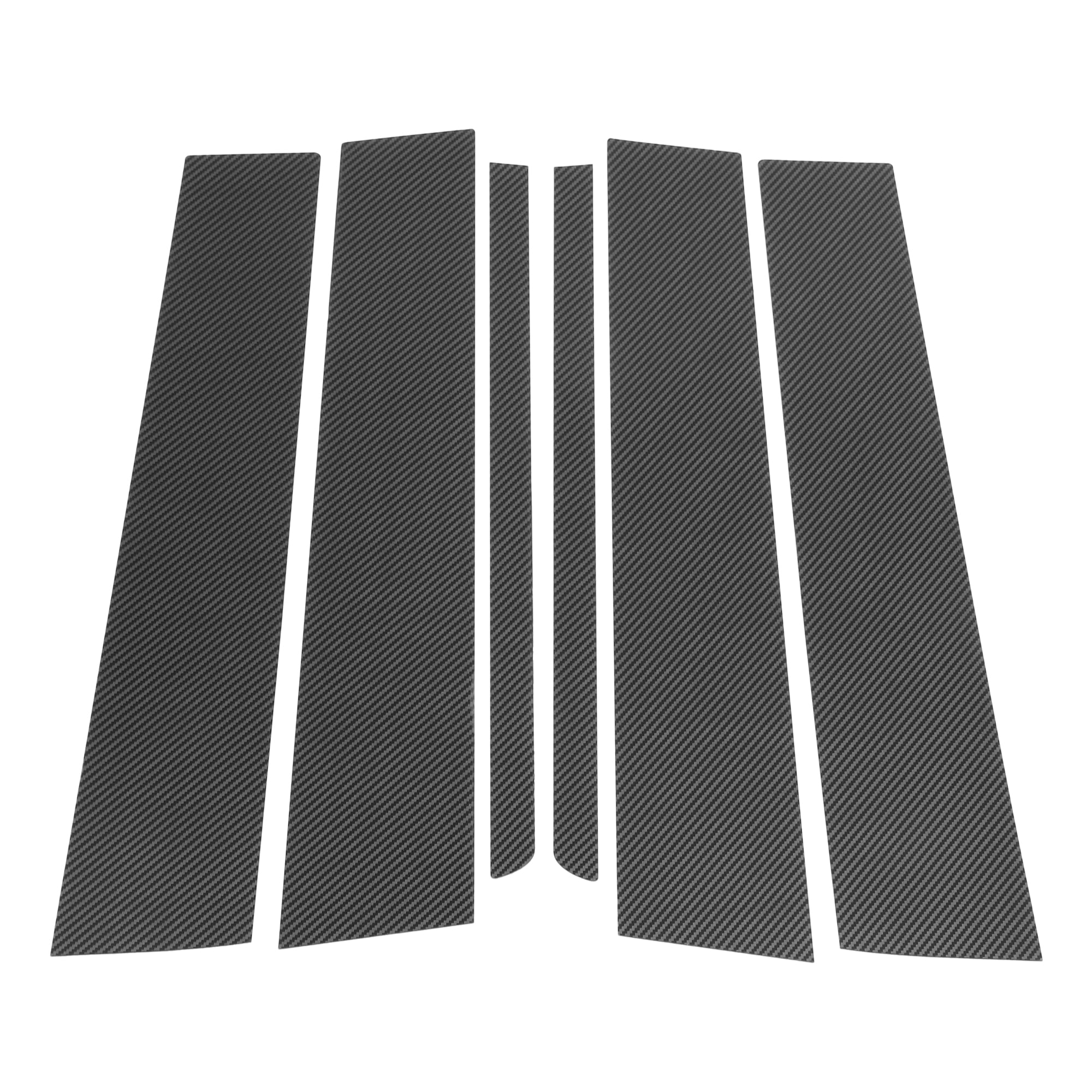 Unique Bargains 6 Pcs Door Pillar Window Trim for Ford Explorer 2011 ...