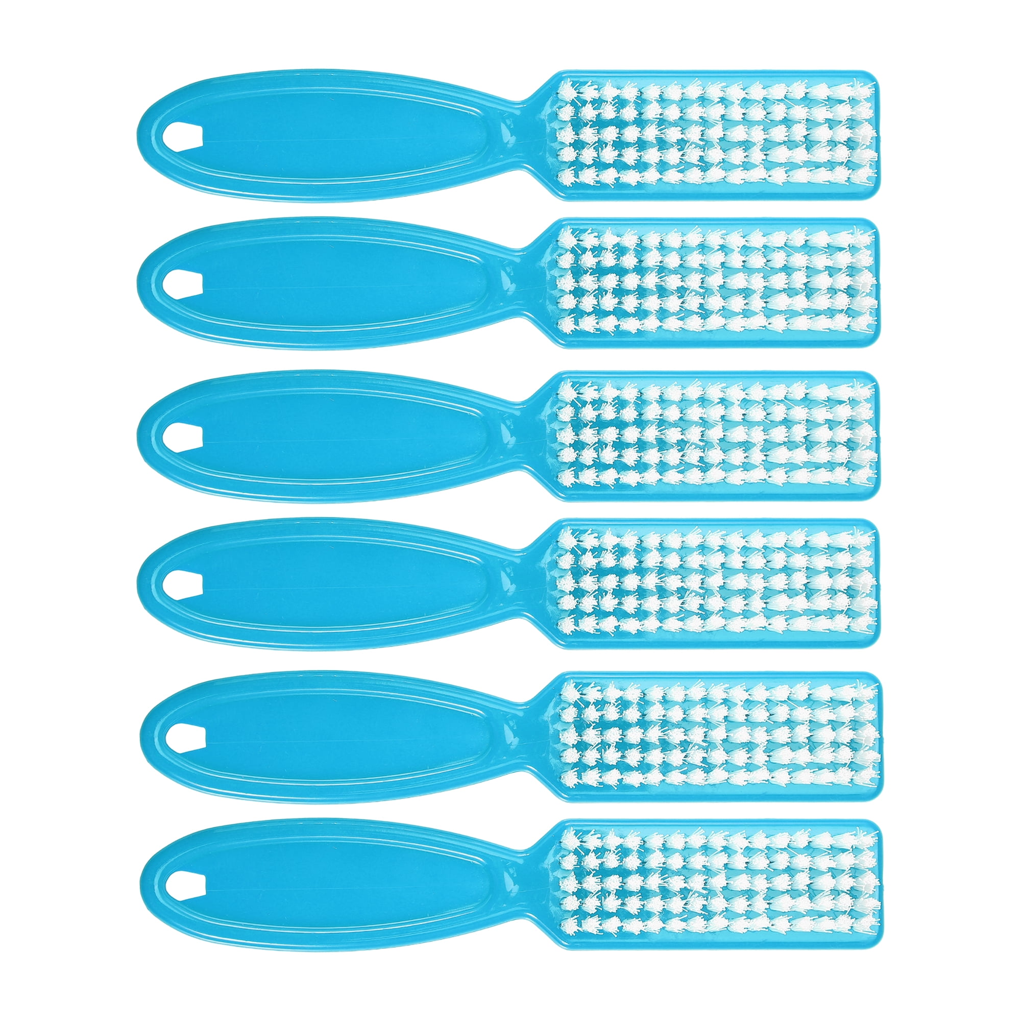 Unique Bargains 6 Pcs Fingernail Cleaner Nail Brush Fingernail Cleaning ...